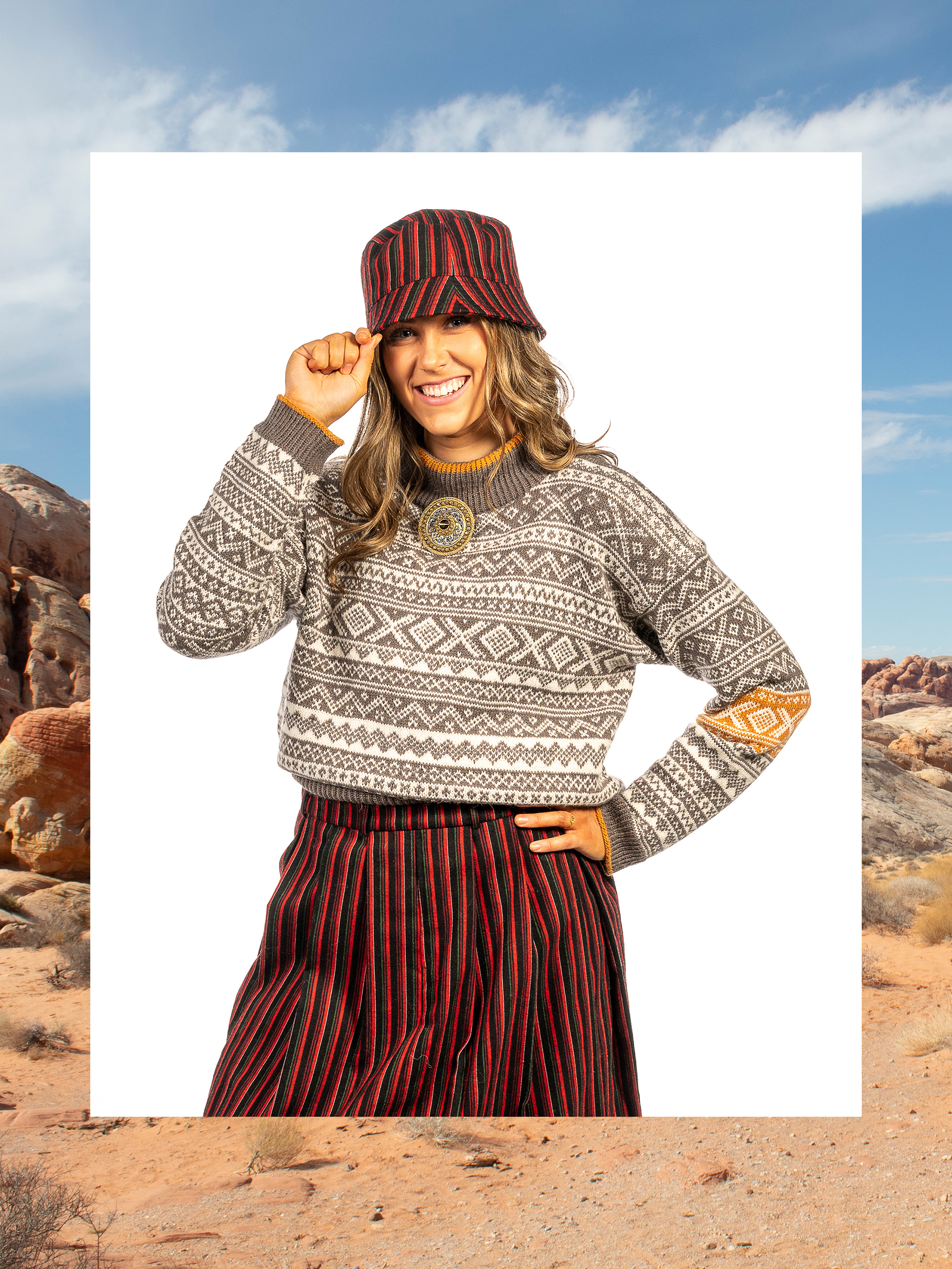 117-04 Valle genser (Alpakka Wool) - Garnius