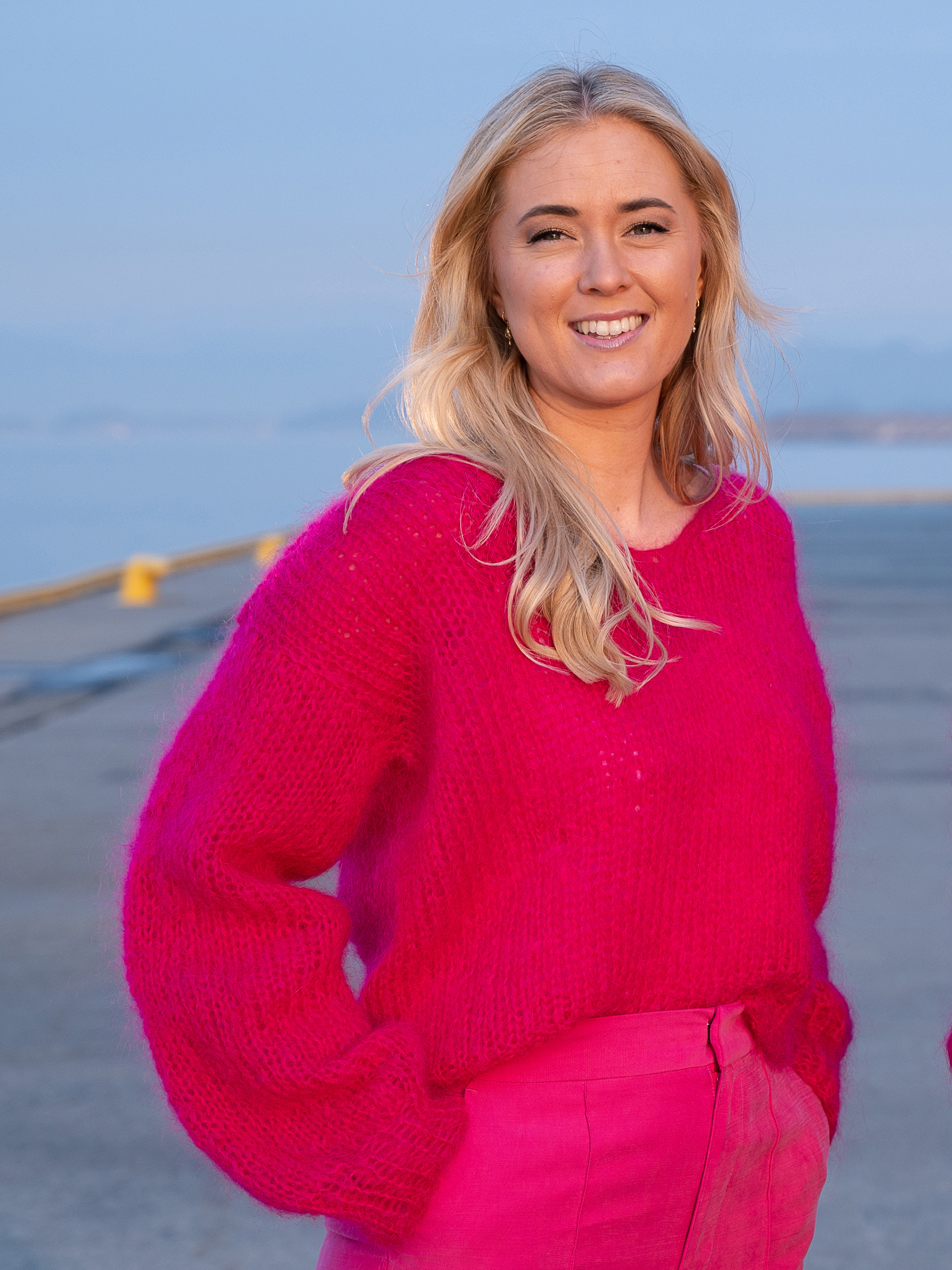 AMANDA genser pink - Garnius