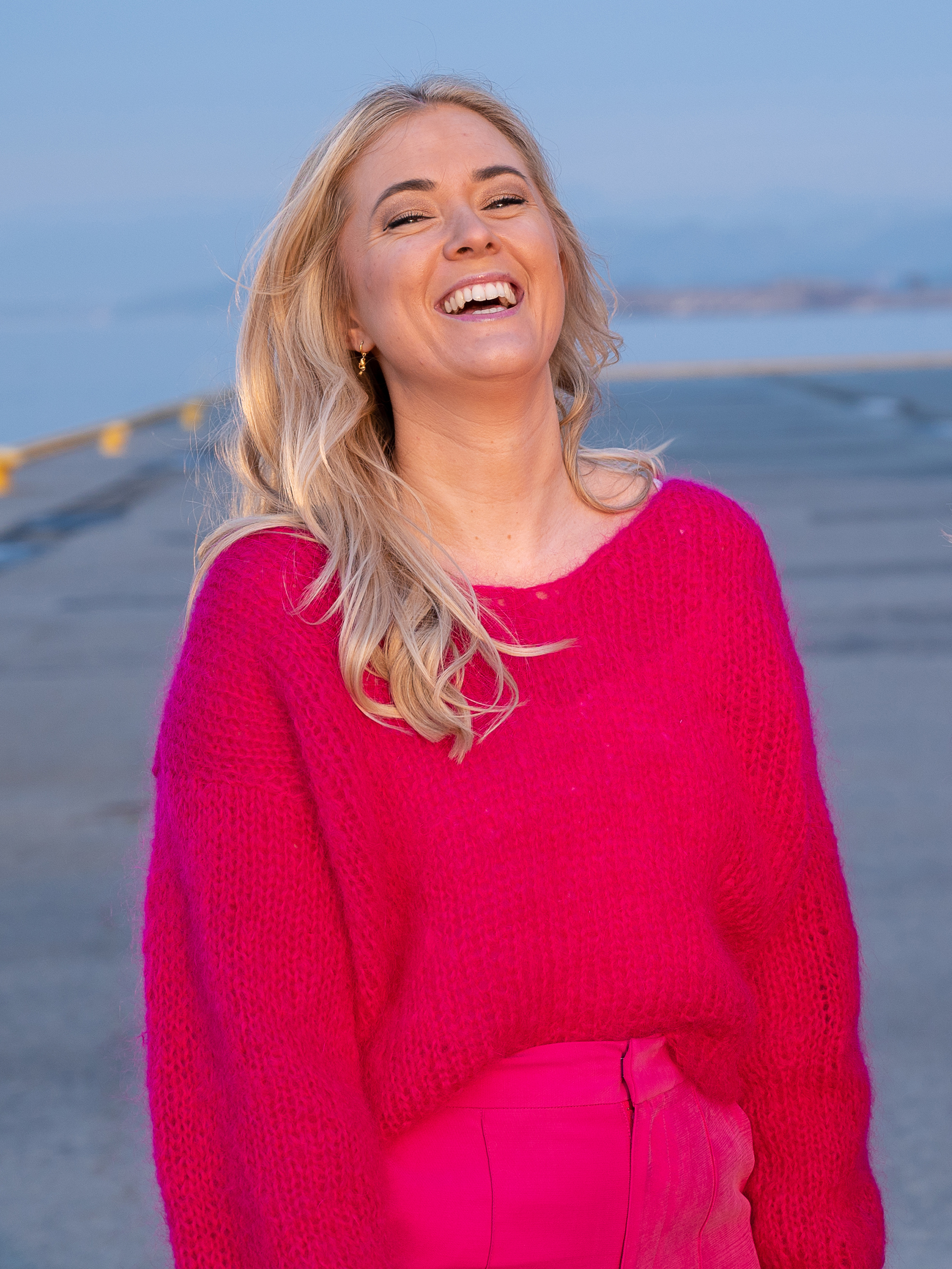 AMANDA genser pink - Garnius