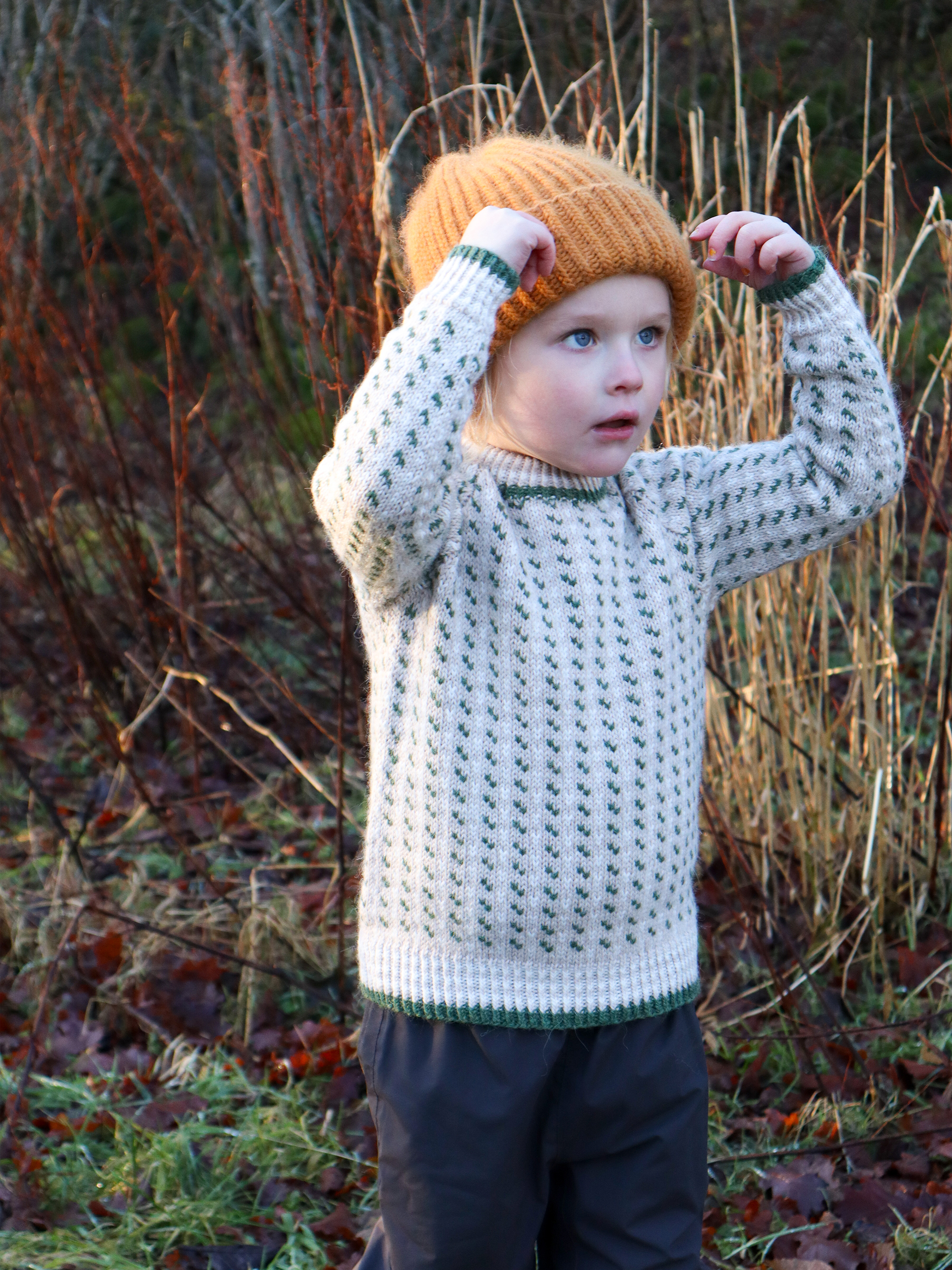 Islender barnegenser - Garnius