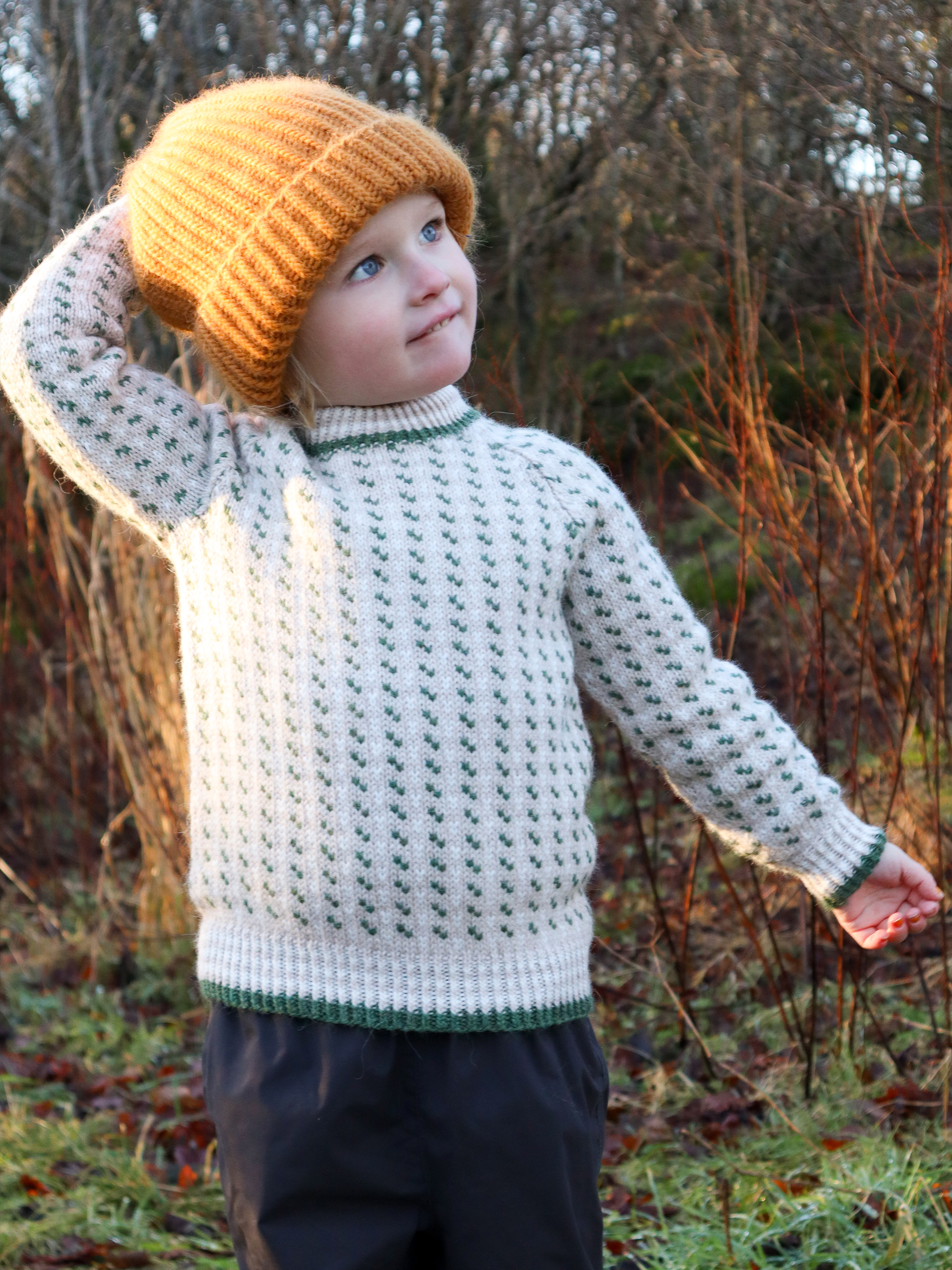 Islender barnegenser - Garnius