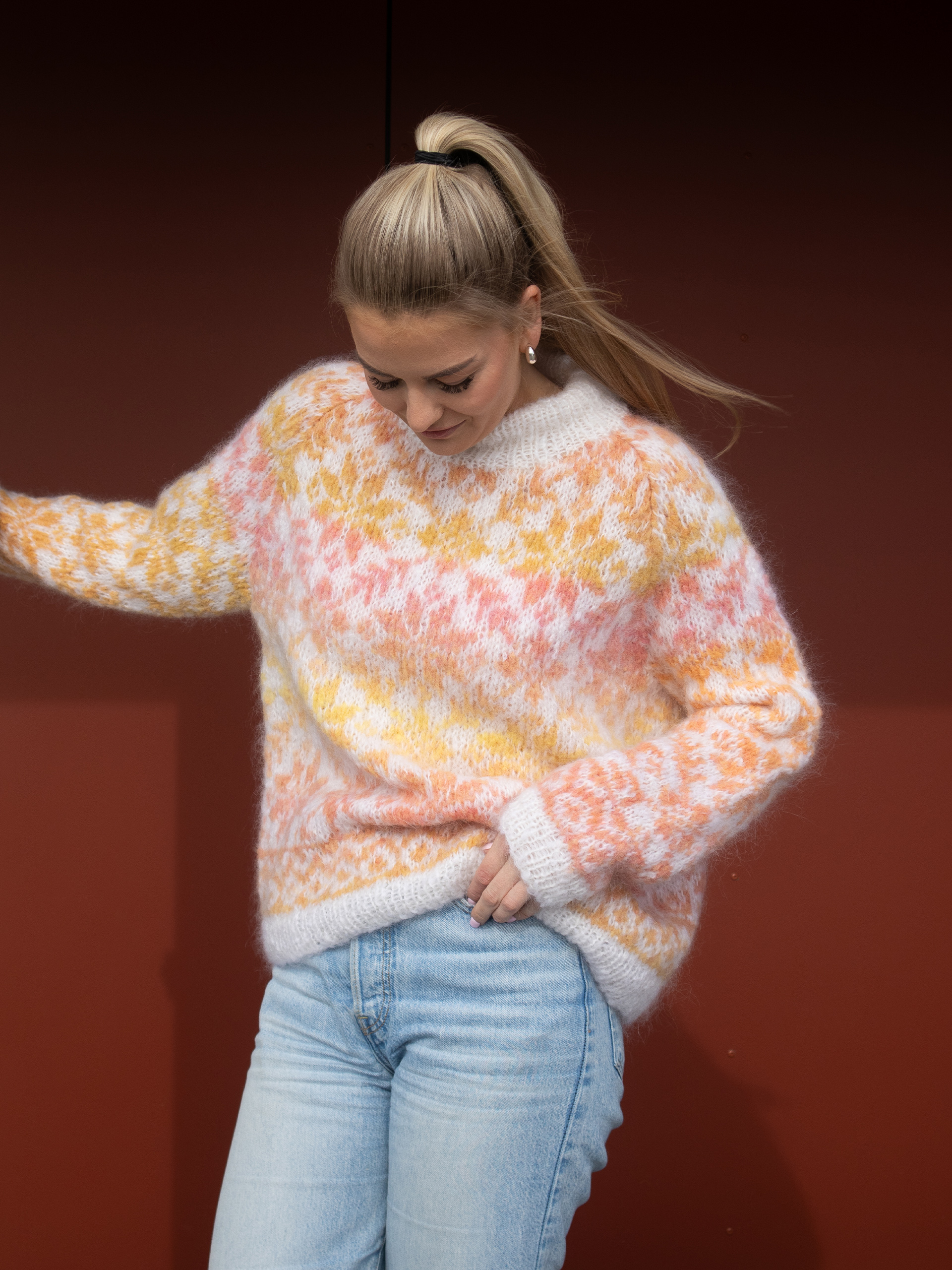 24-29 Carly genser Sunshine (Mohair + Caness) - Garnius