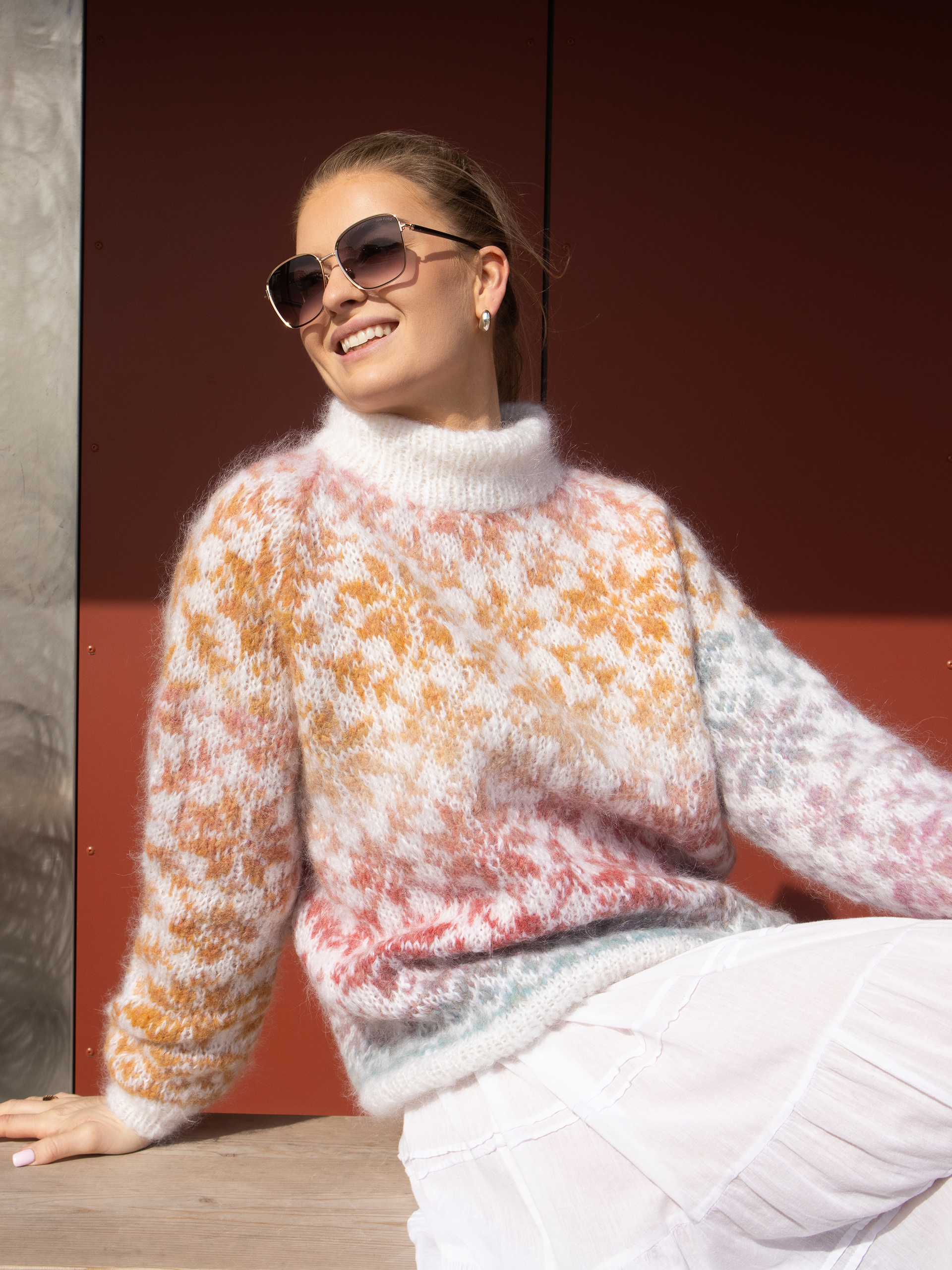 24-33 Carly genser Fruity Honey (Mohair + Caness) - Garnius