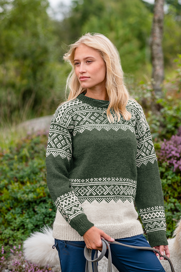 288-36b Setesdal genser - Garnius