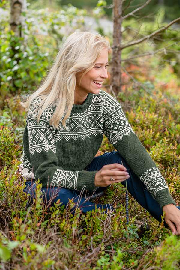 288-36b Setesdal genser - Garnius