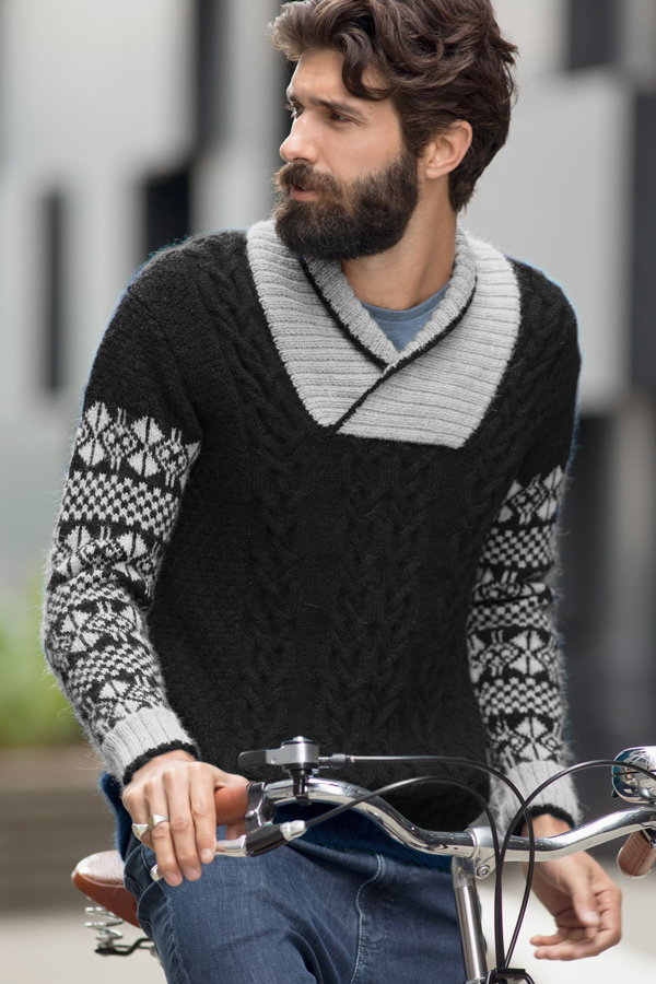 Blix genser sort - Garnius - Garnius.no