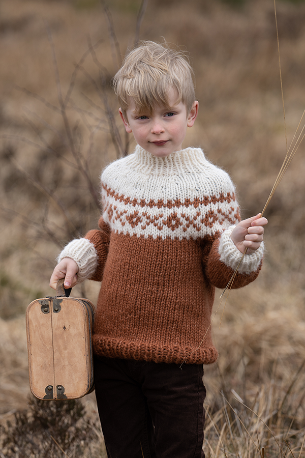 458-09 Klaki barnegenser - Garnius - Garnius.no