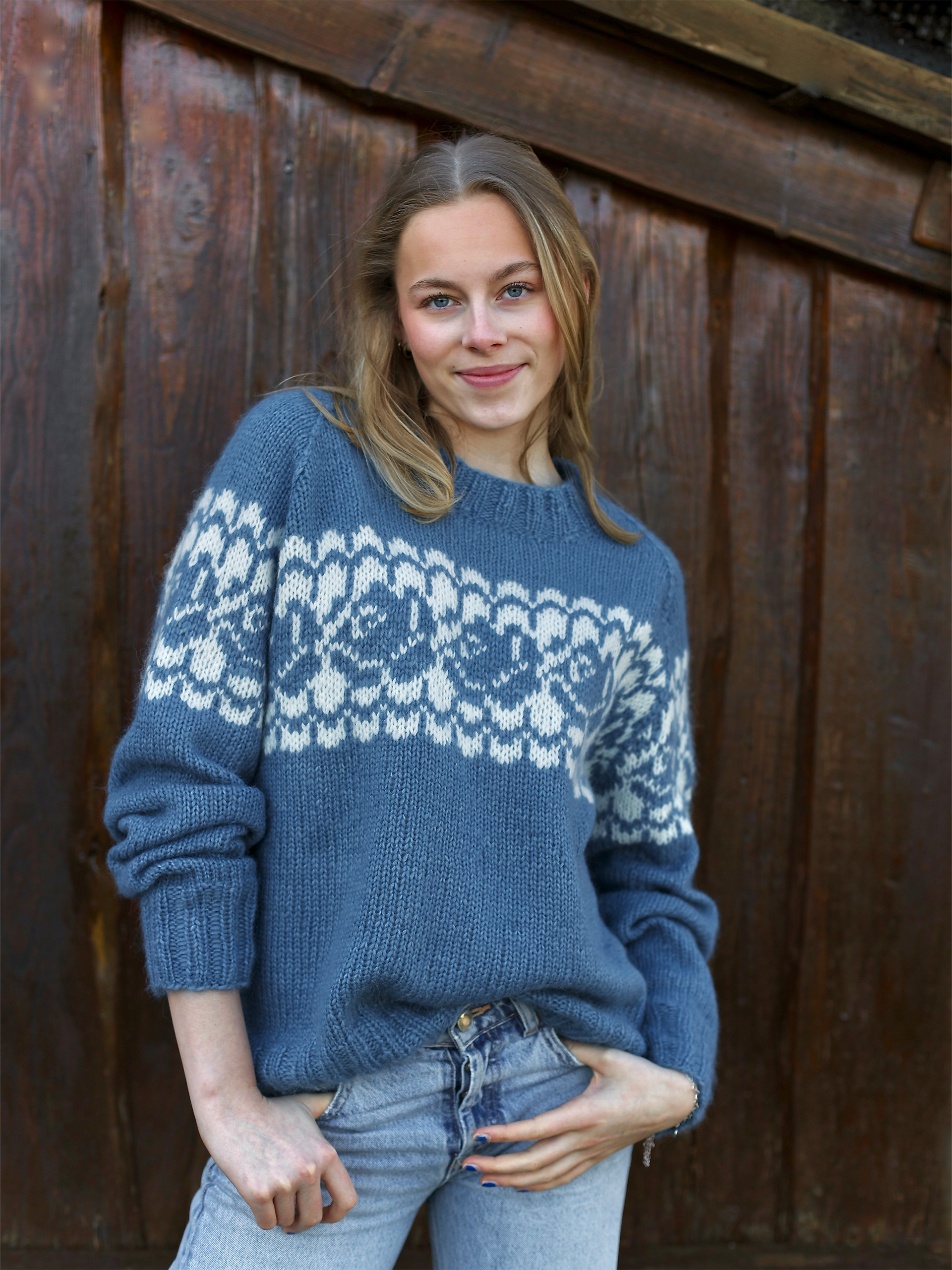 BLANCA genser denim - Garnius - Garnius.no