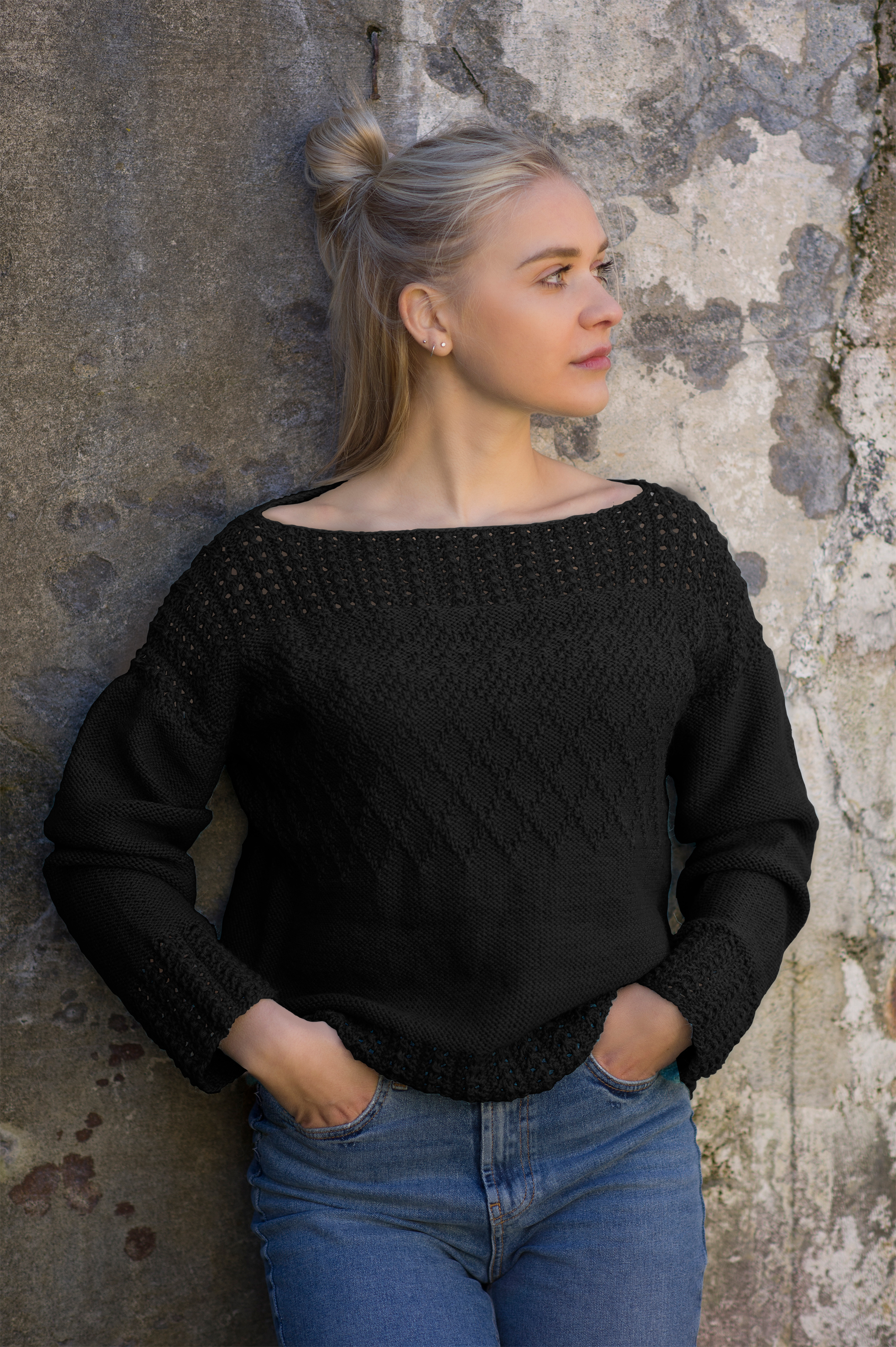 WANG genser sort - Garnius