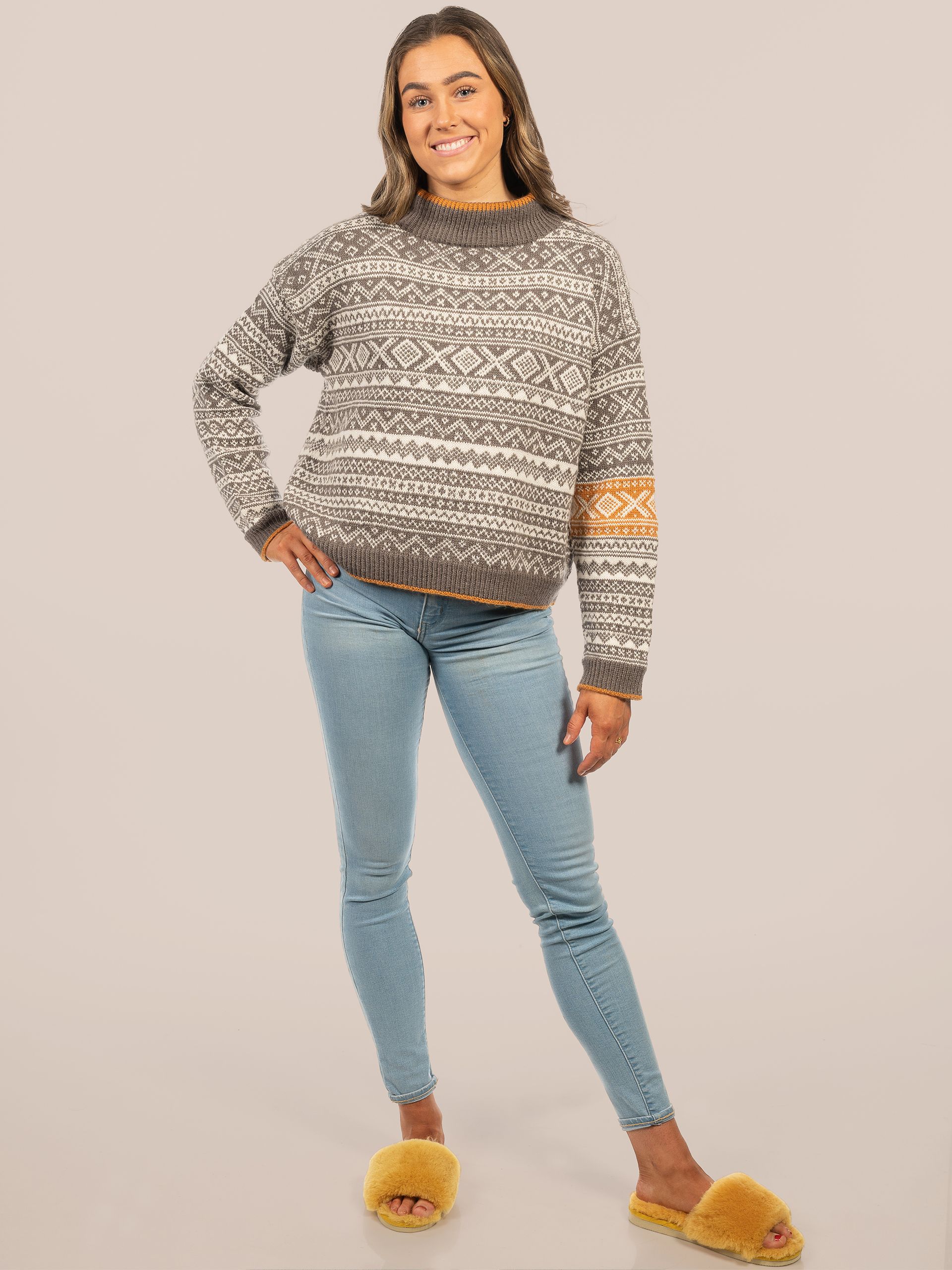 117-04 Valle genser (Alpakka Wool) - Garnius