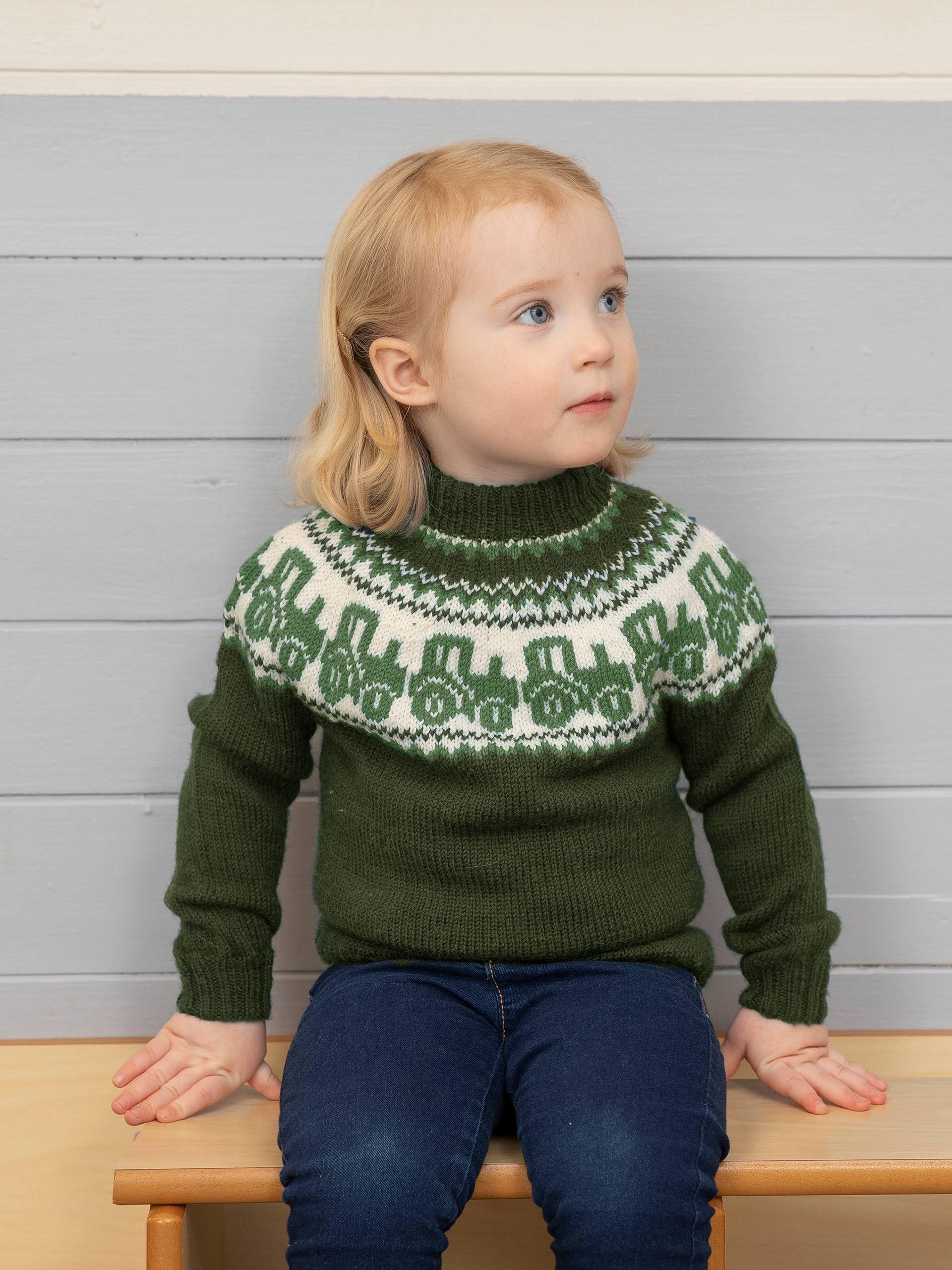 2110-5c Traktor genser - Garnius