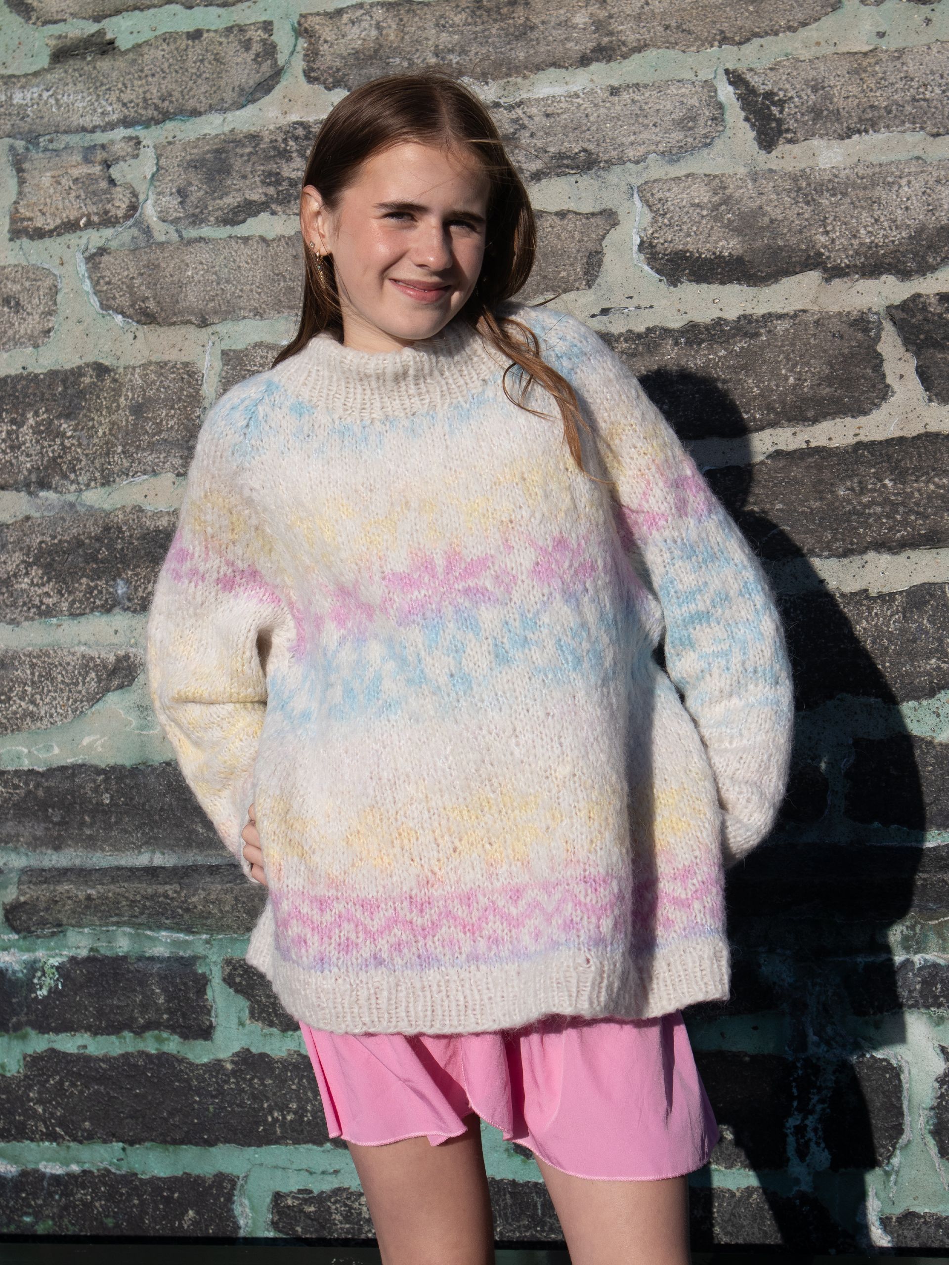 24-33e Carly genser (Mohair + Twisty Air) - Garnius