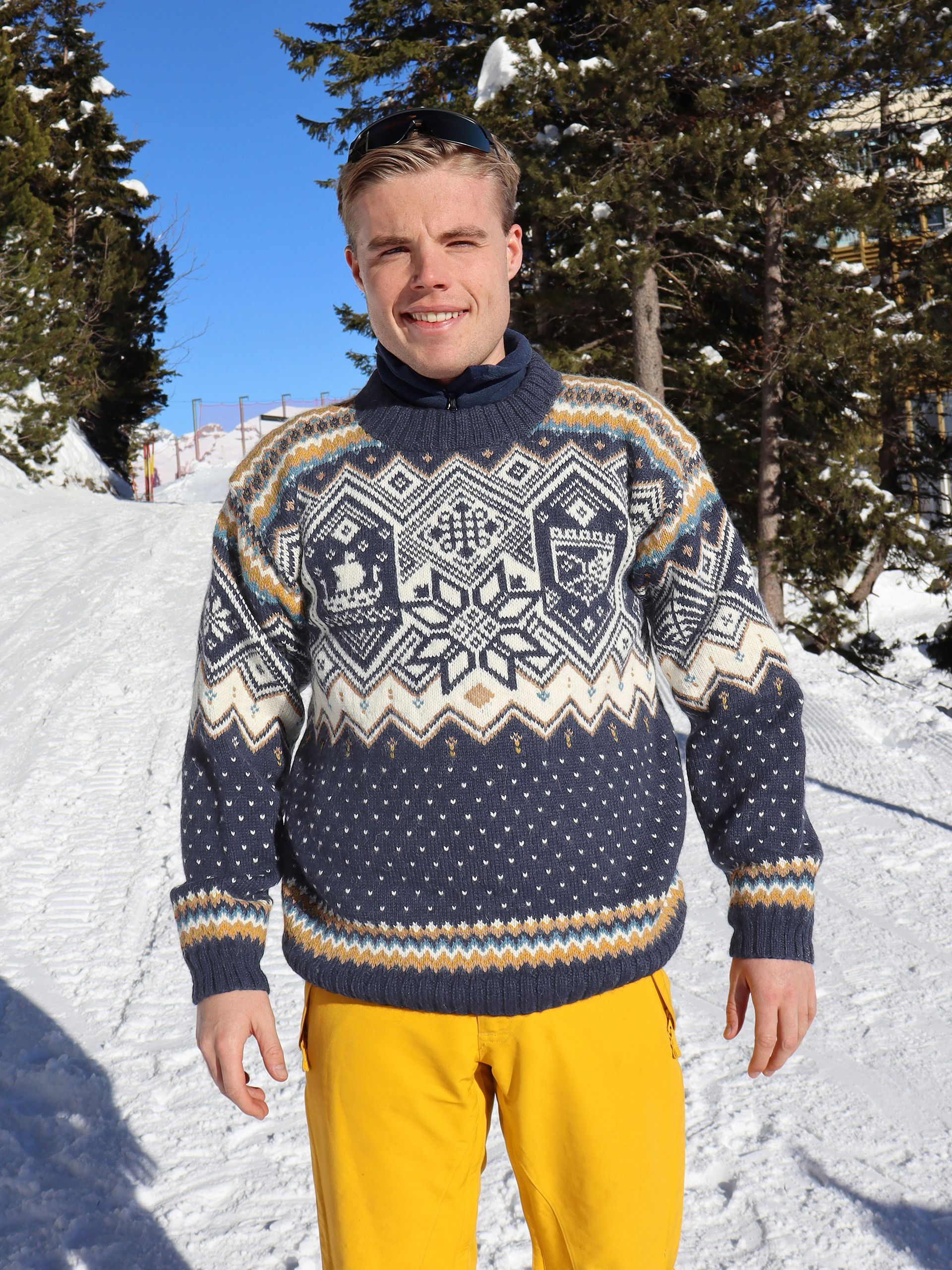 482-09a VM genser Trondheim 2025 original (Alpakka Forte) - Garnius