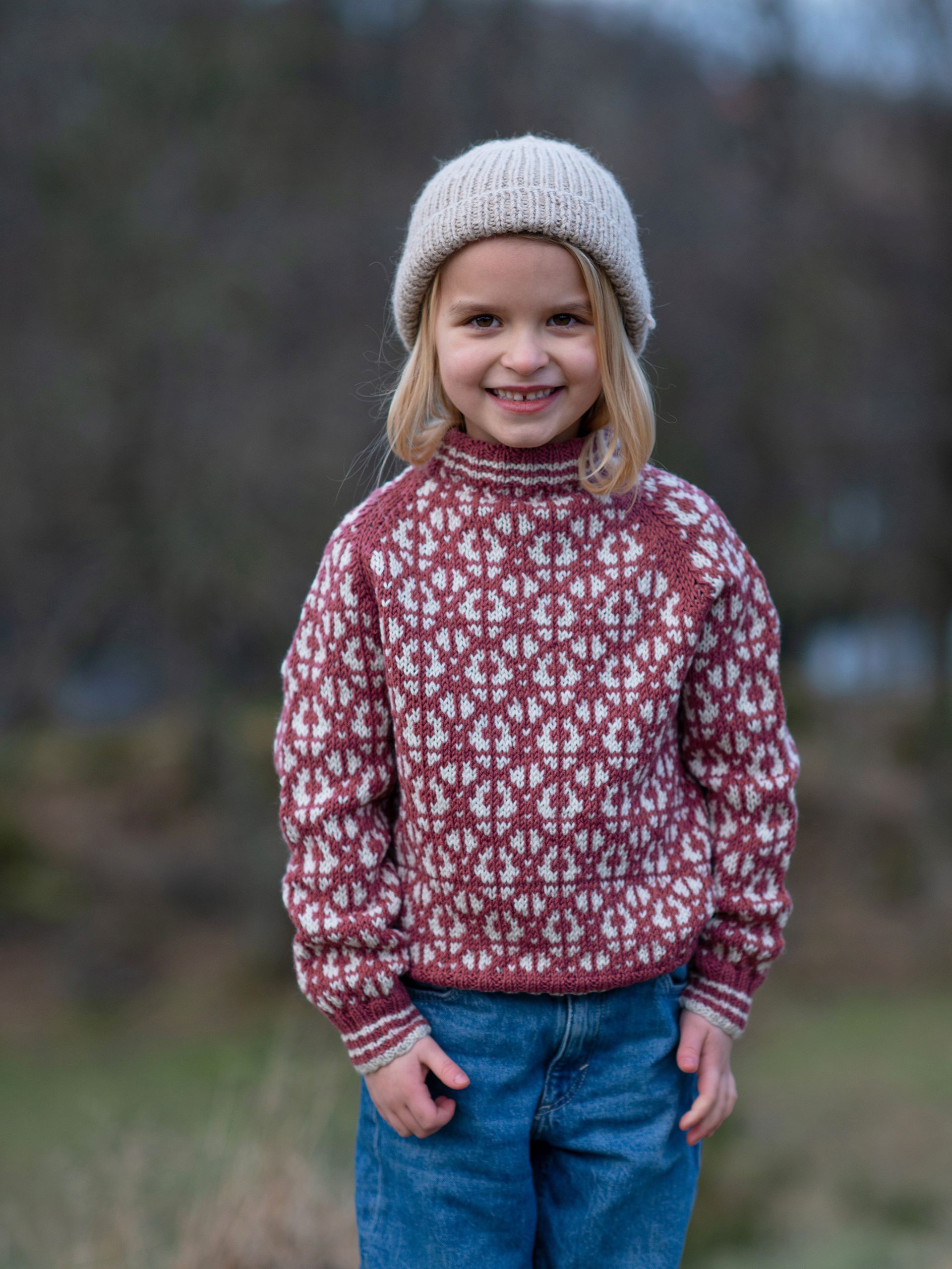 FLOKK mini brunrosa - Garnius