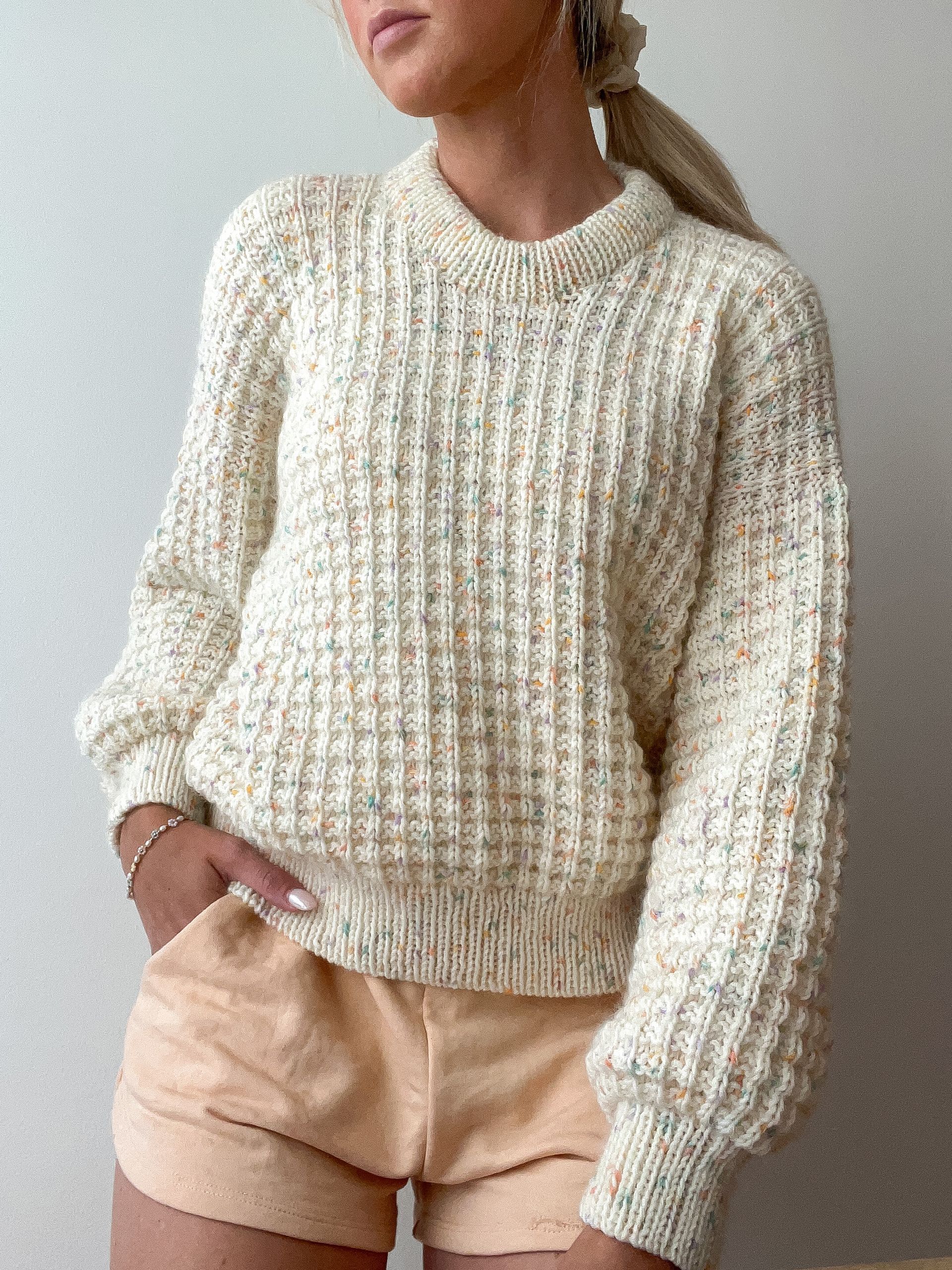 Fusion Sweater candy floss - Garnius