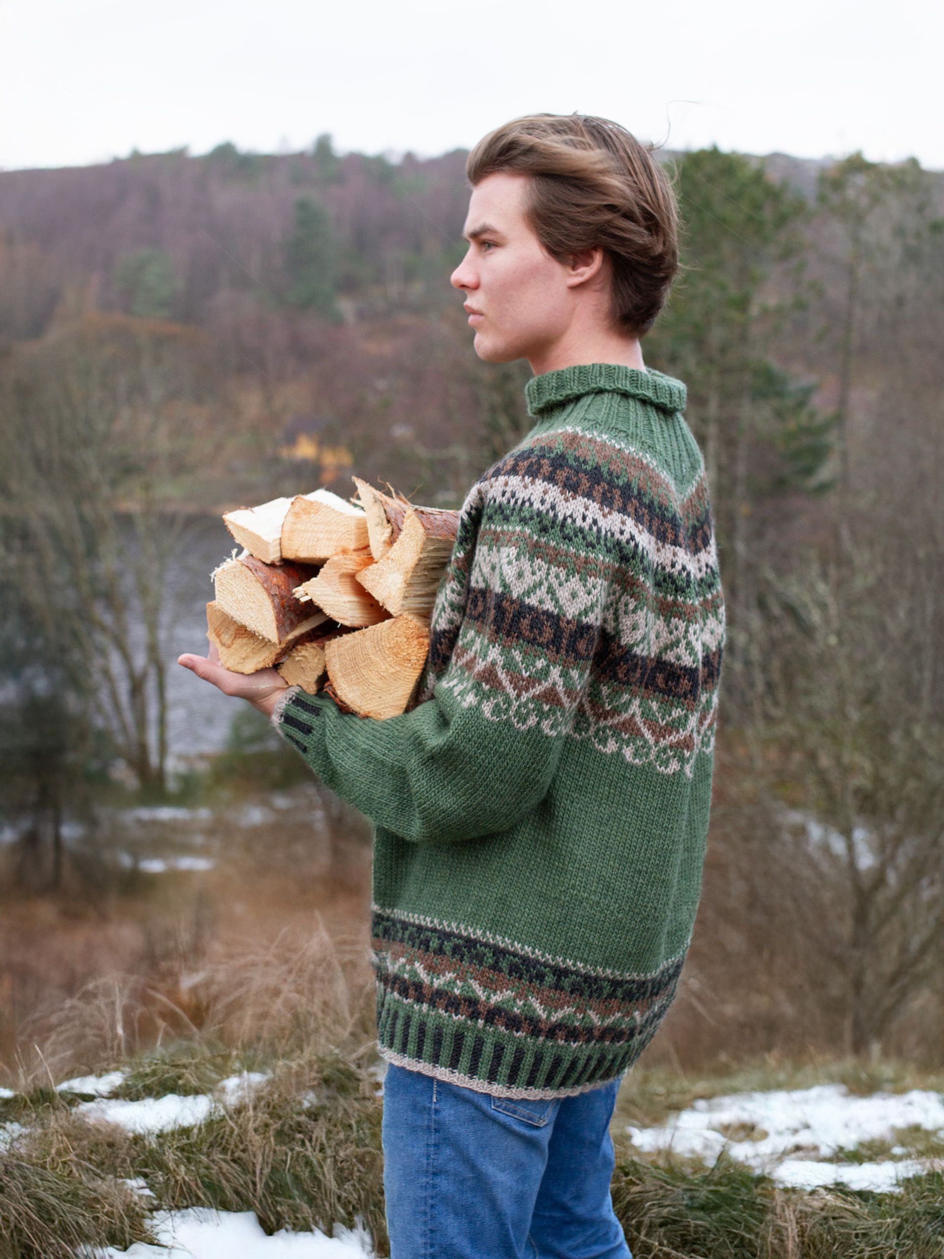 521K-15b LAVVU genser herre - Garnius