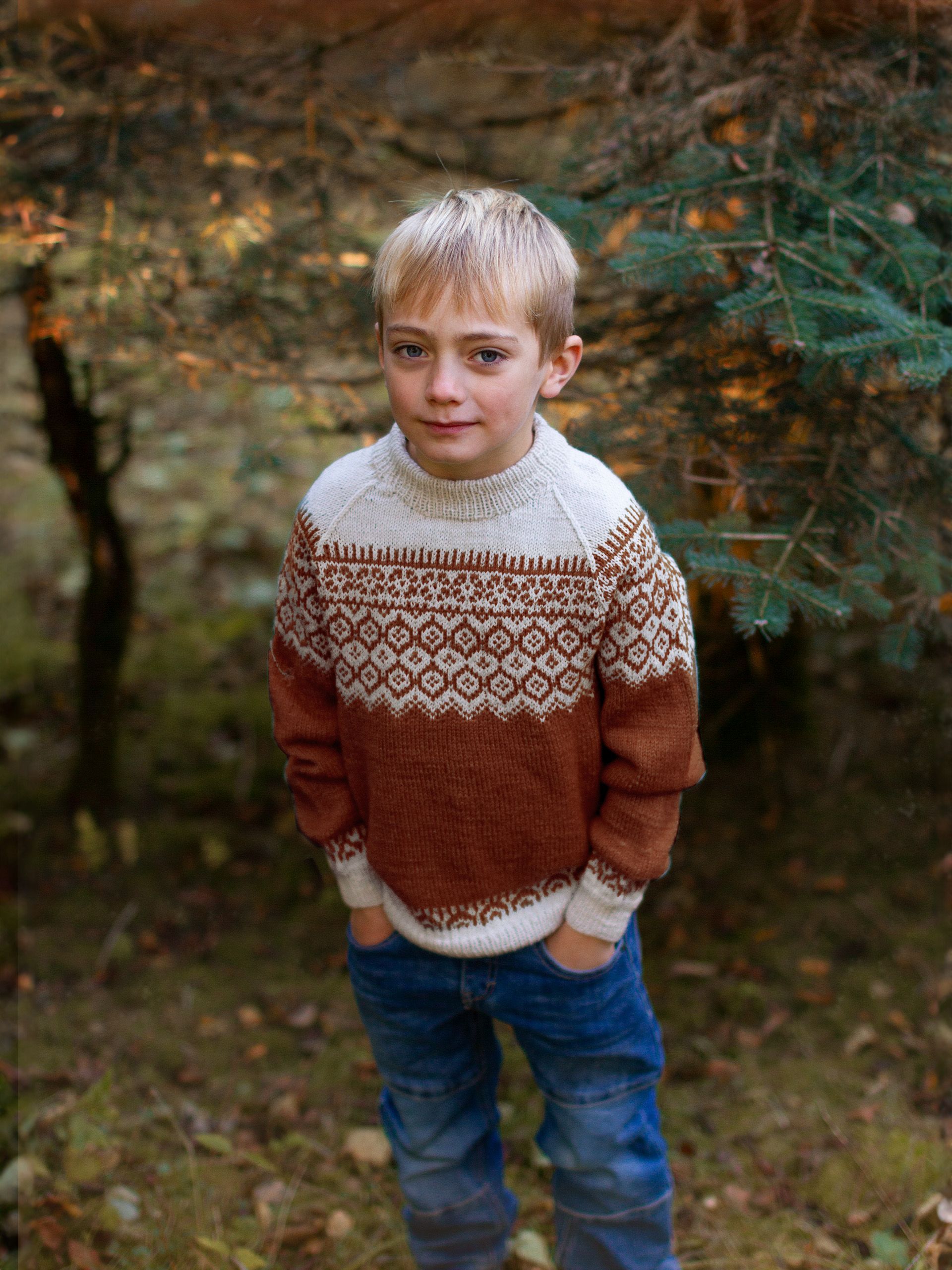 MATJA genser mini kanel - Garnius