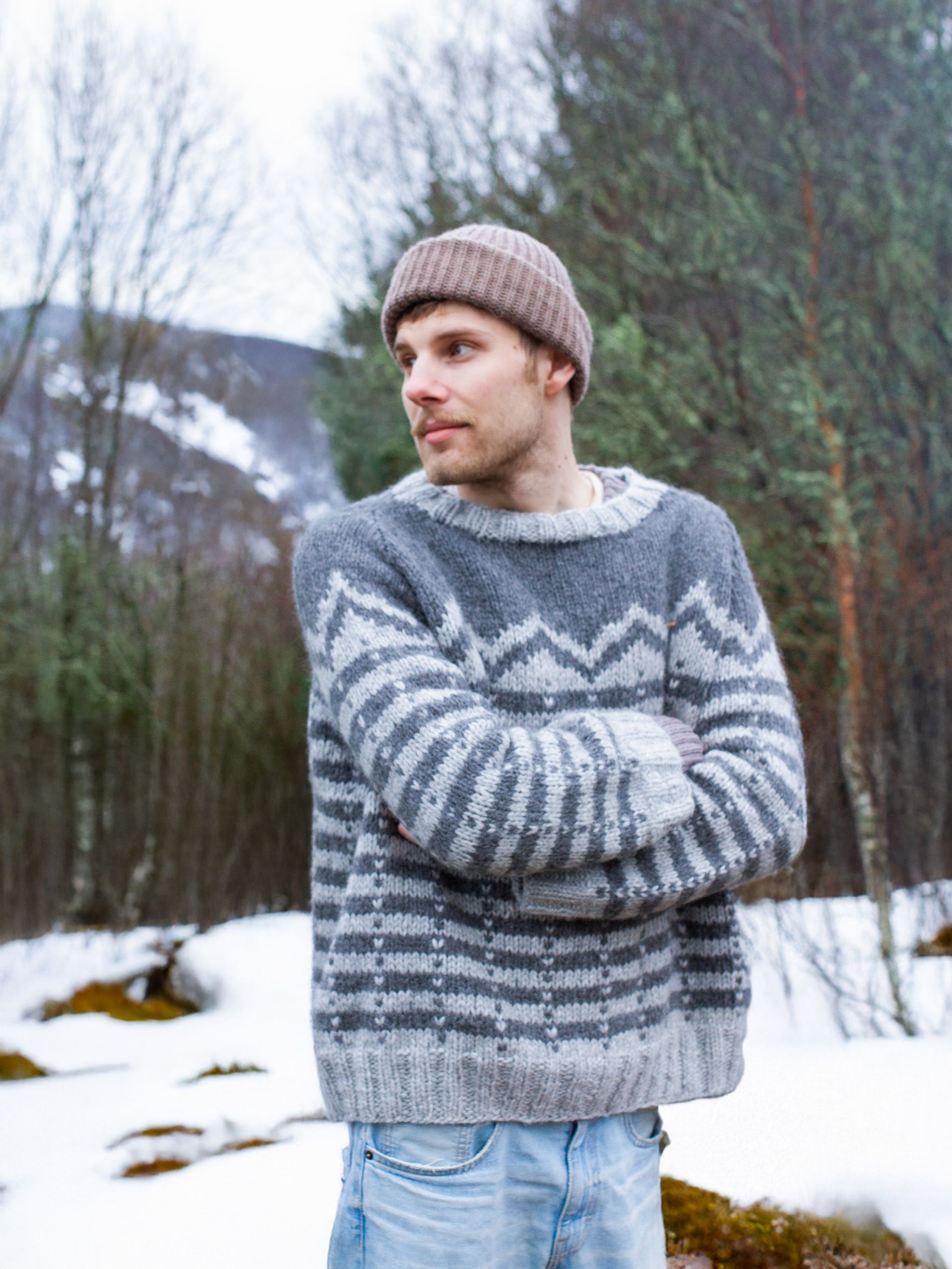 521K-14b MYRA genser herre - Garnius