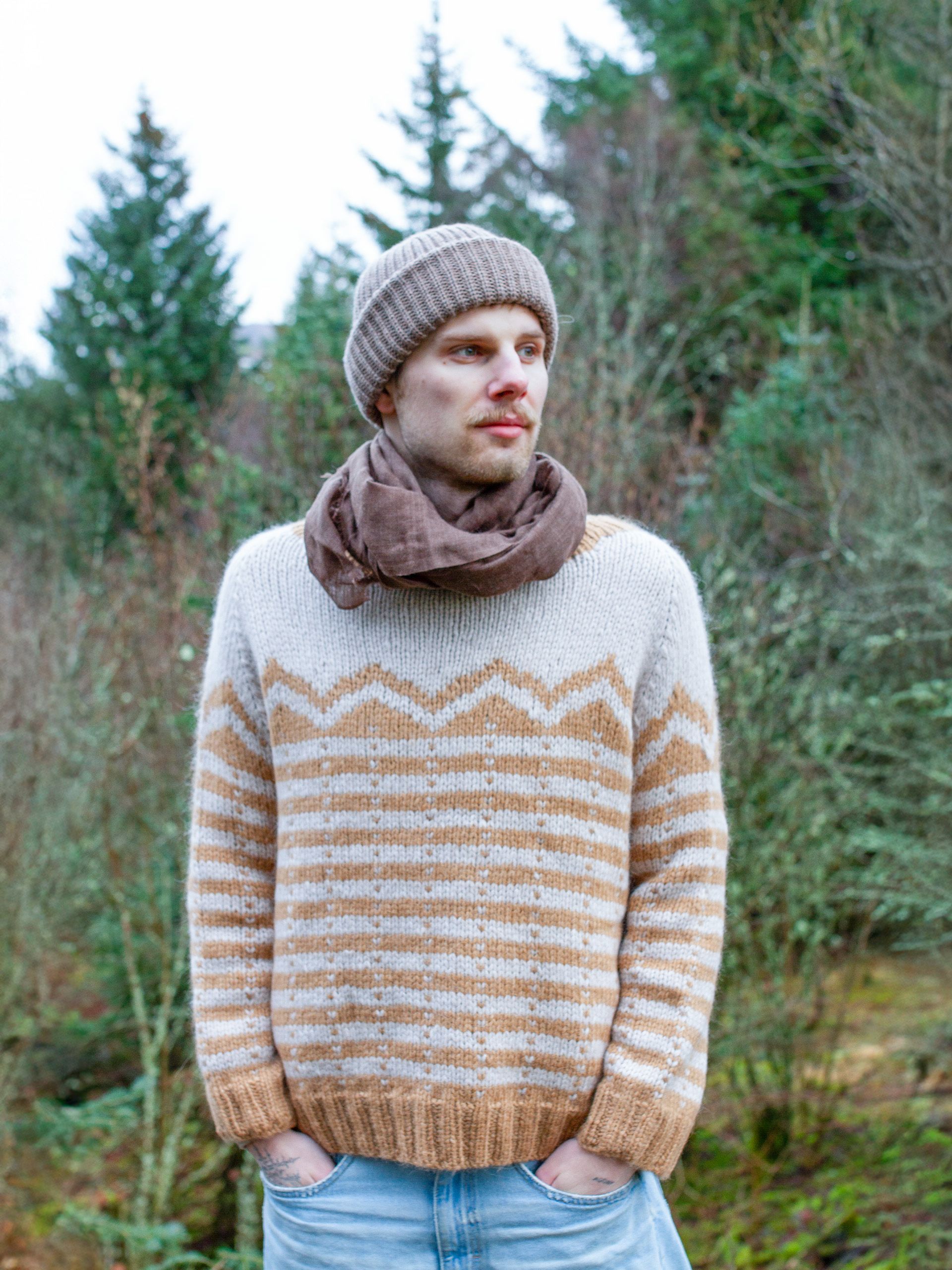 521K-14a MYRA genser herre - Garnius