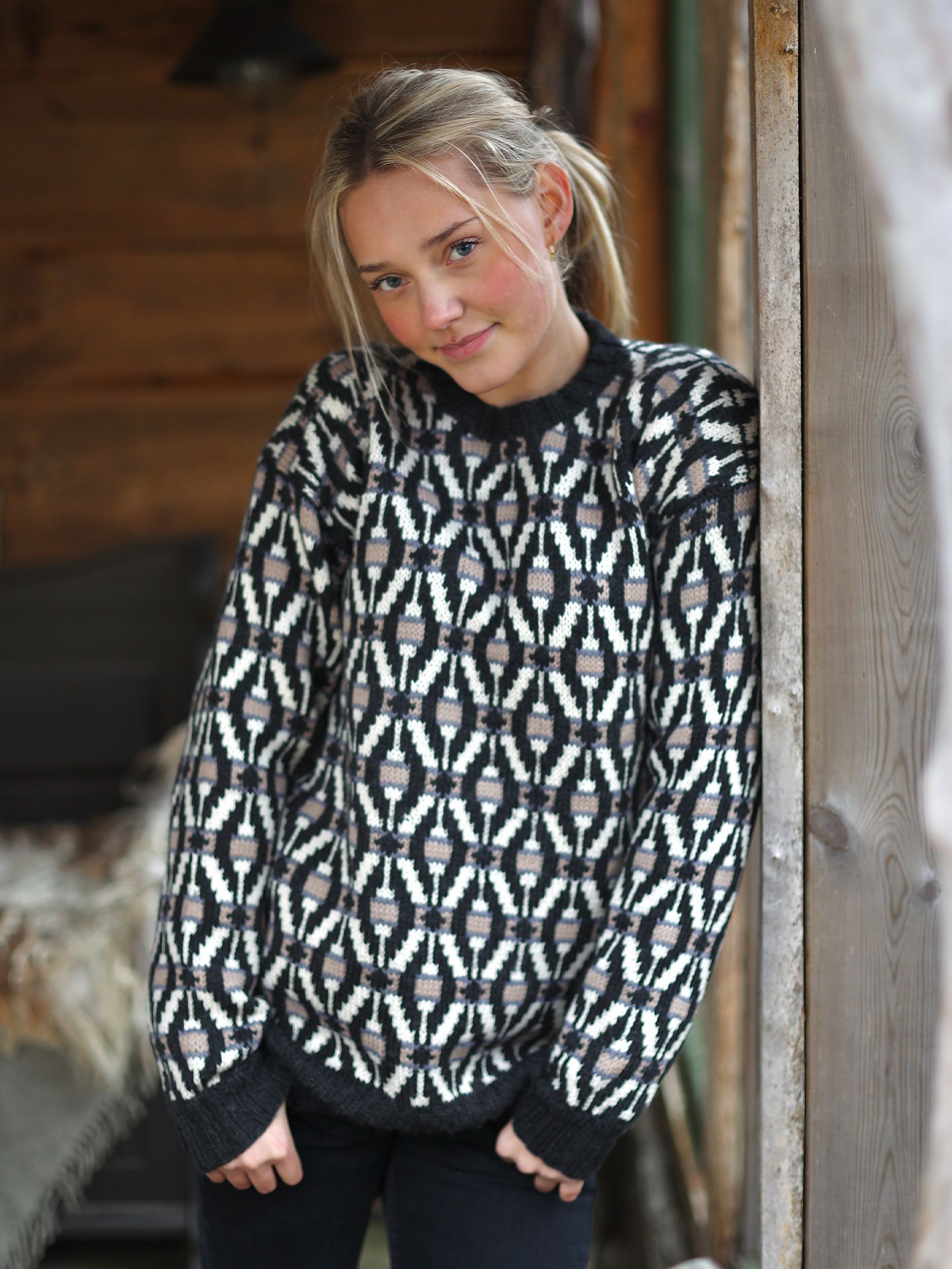 WANG genser sort - Garnius