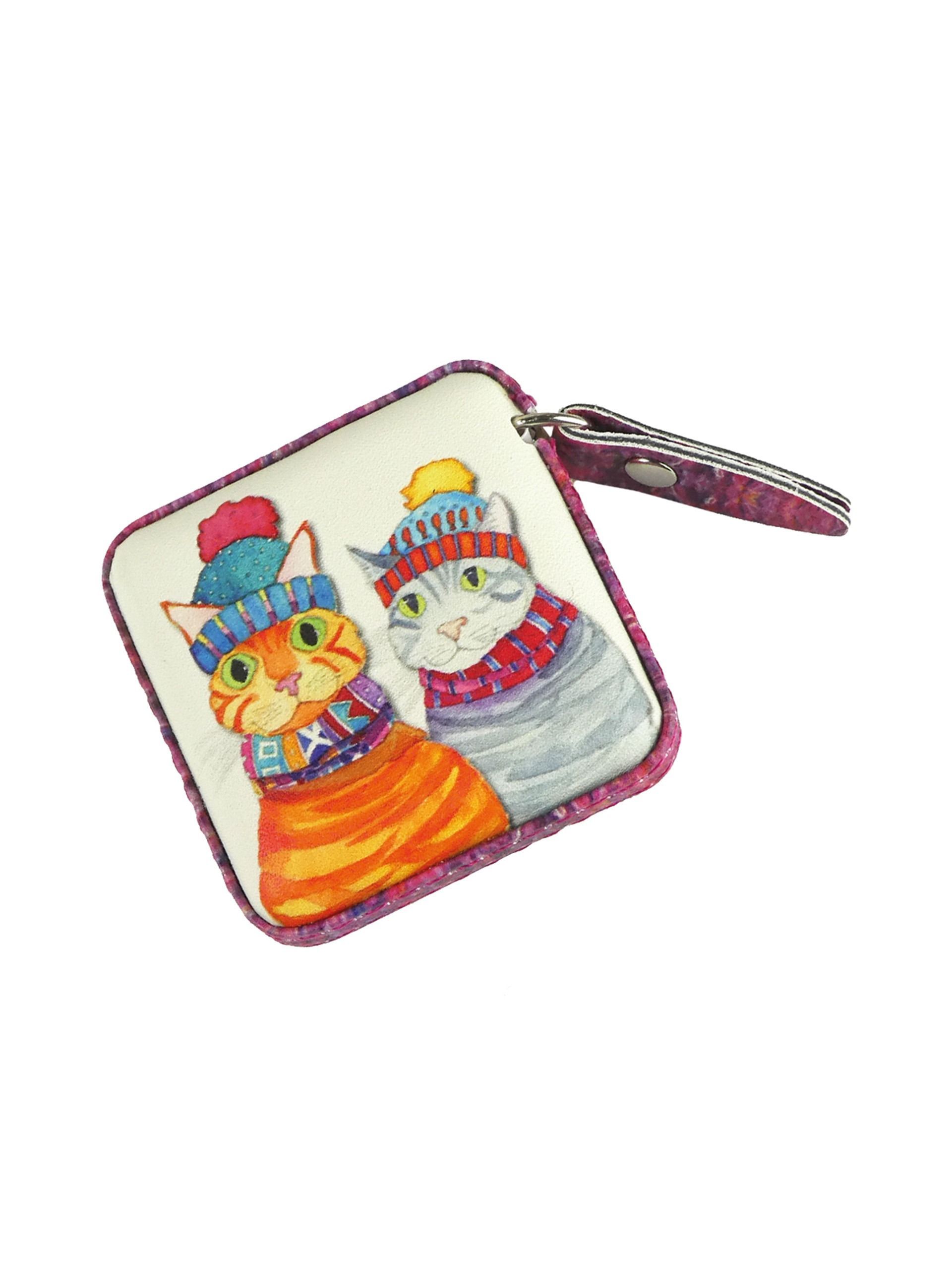 Firkantet målebånd - Katter med lue - Garnius