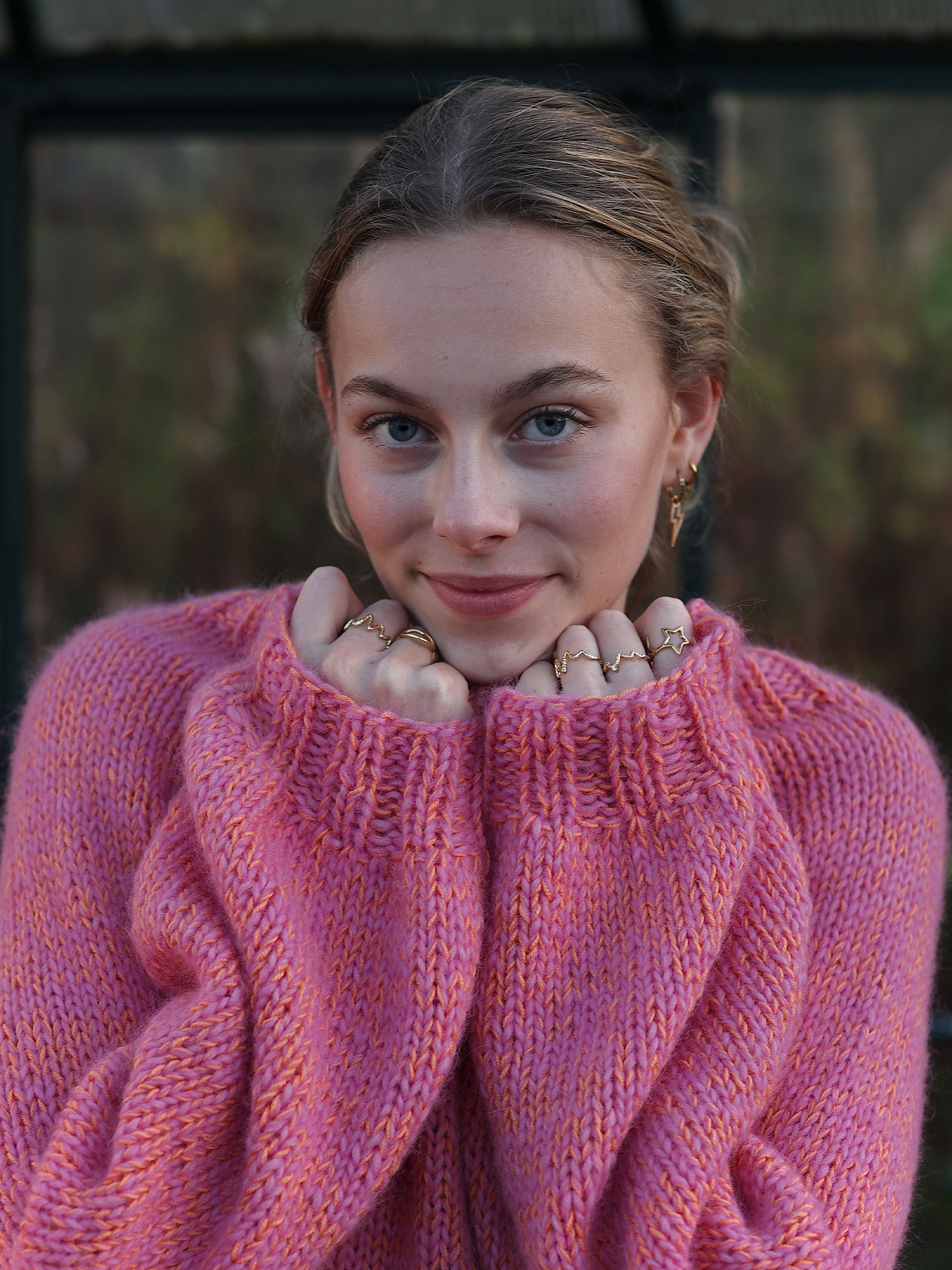 EIR genser rosa - Garnius