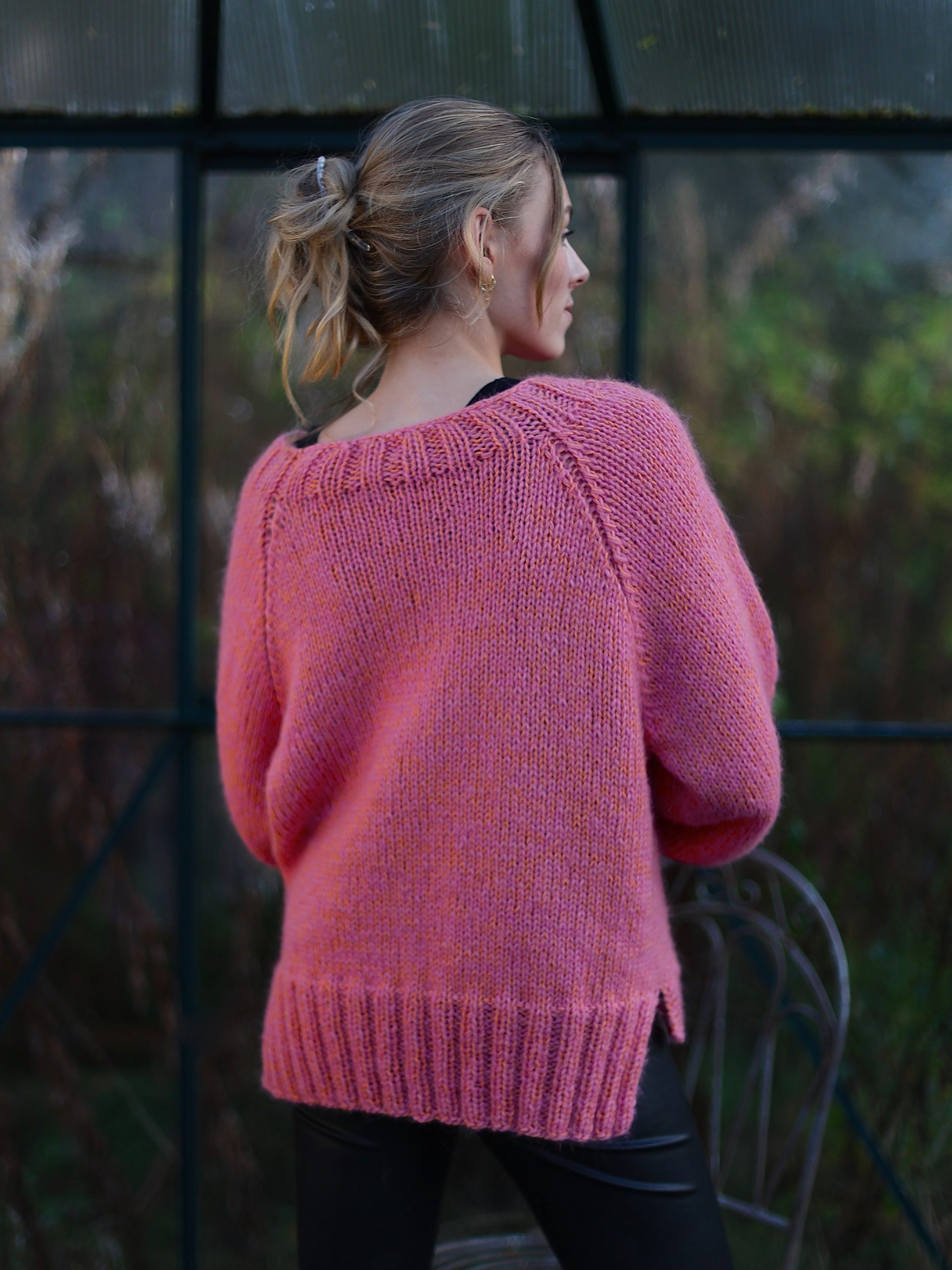 EIR genser rosa - Garnius