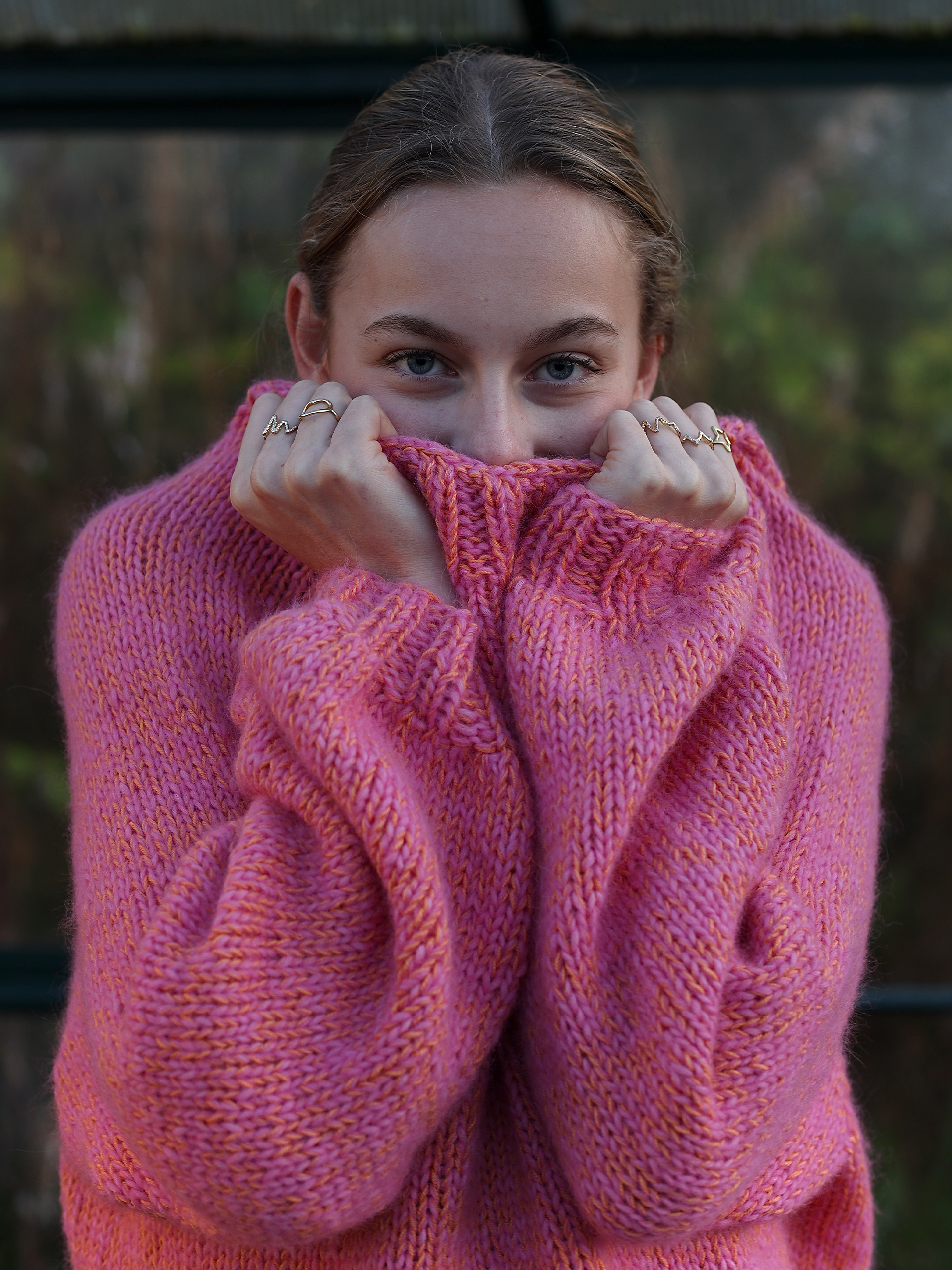 EIR genser rosa - Garnius