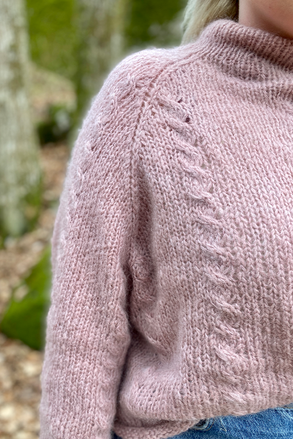 FLETTIANA sweater pudderrosa - Garnius - Garnius.no