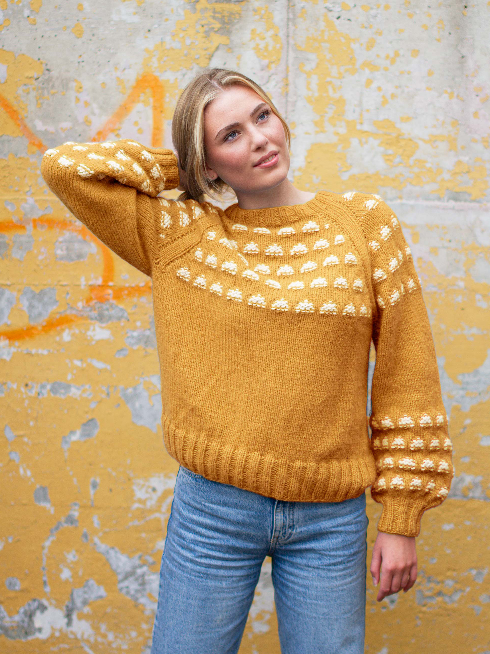 FLASHDANCE sweater grågrønn - Garnius - Garnius.no