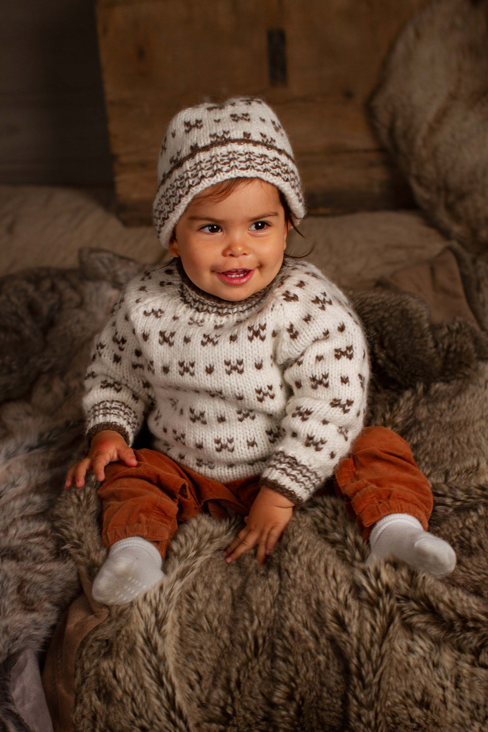 HUSAVIK MINI natur - Garnius