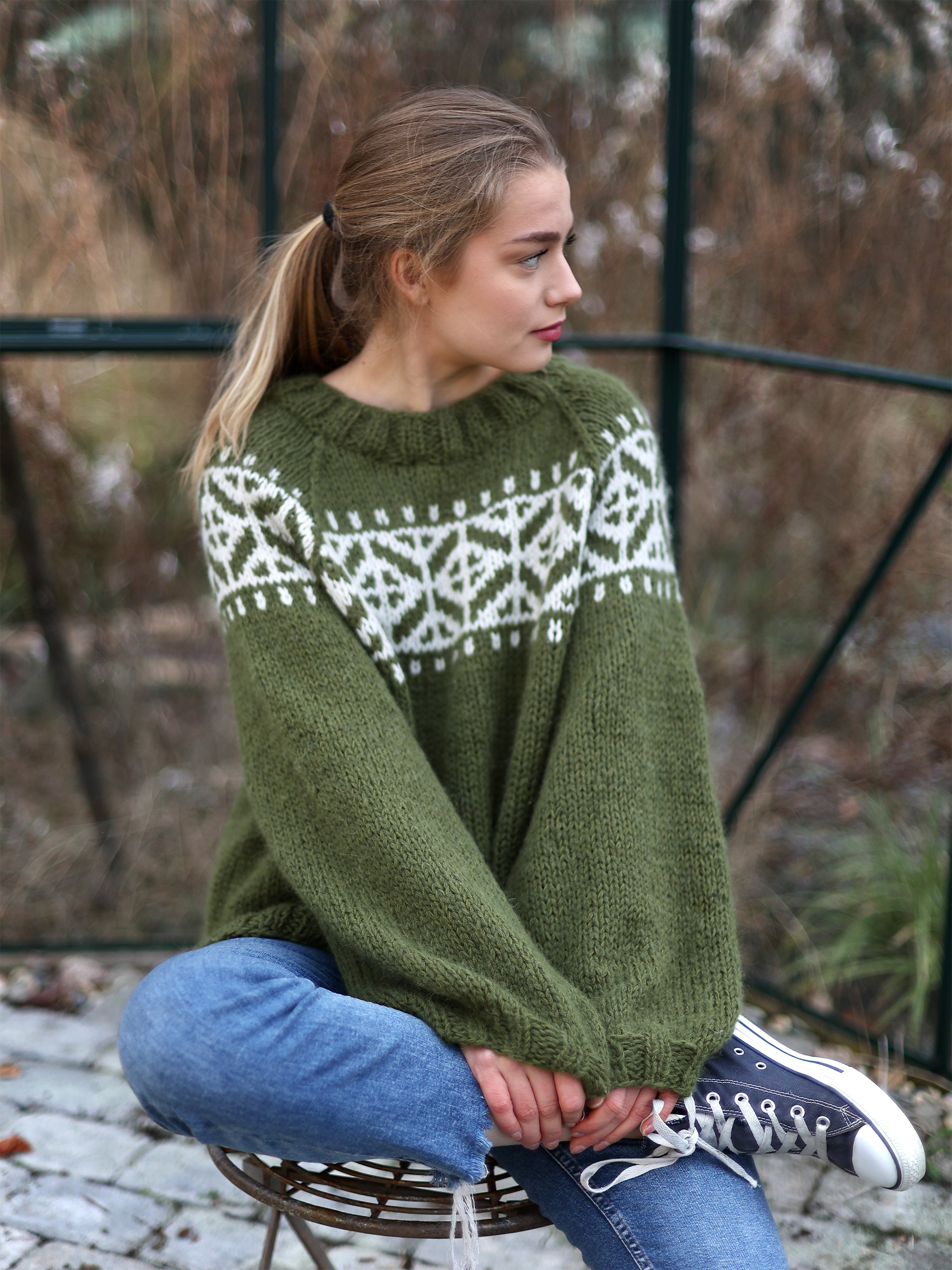 322S-04a KELTIE genser - Garnius