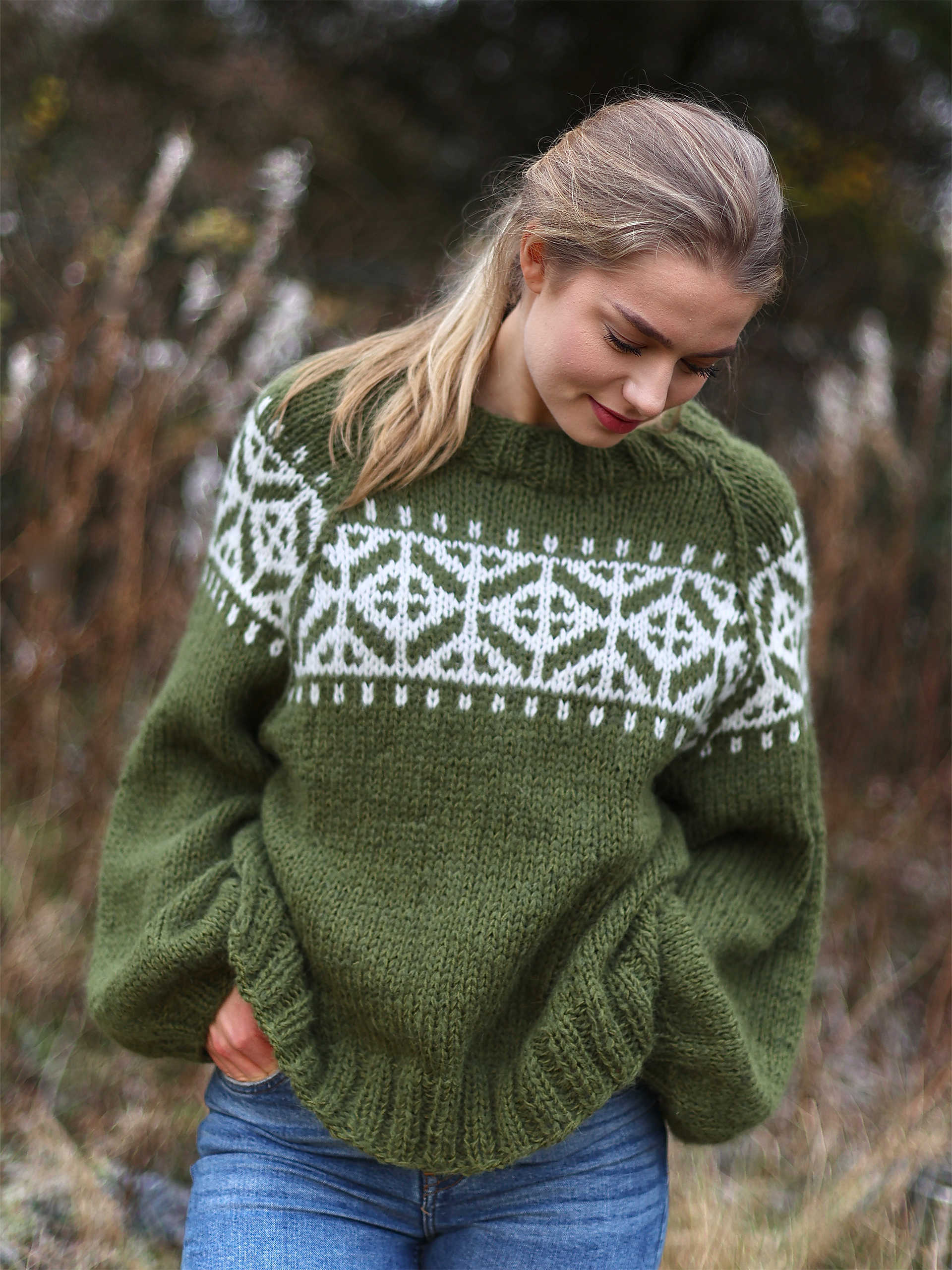 322S-04a KELTIE genser - Garnius