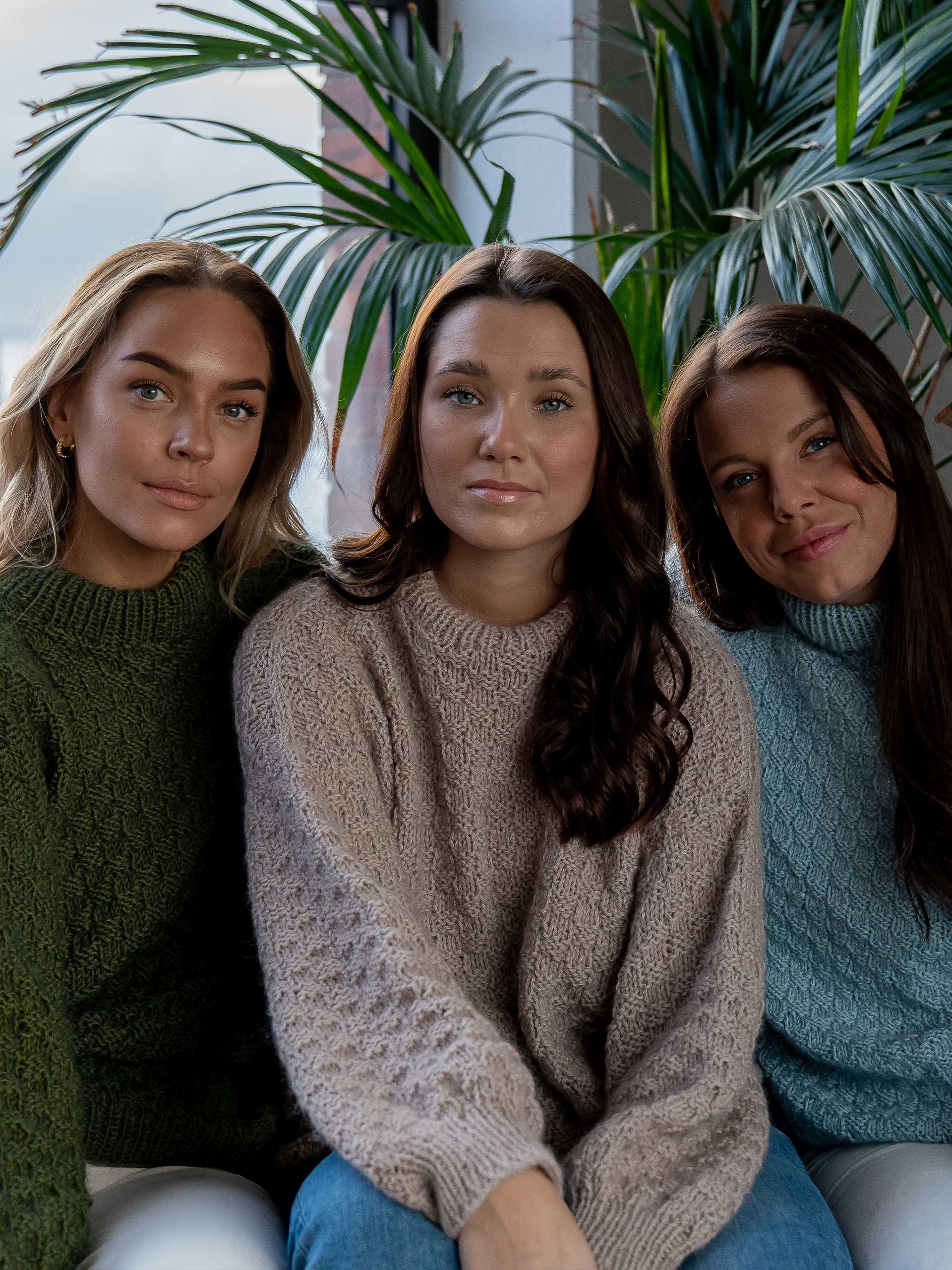 Løken genser beige - Garnius