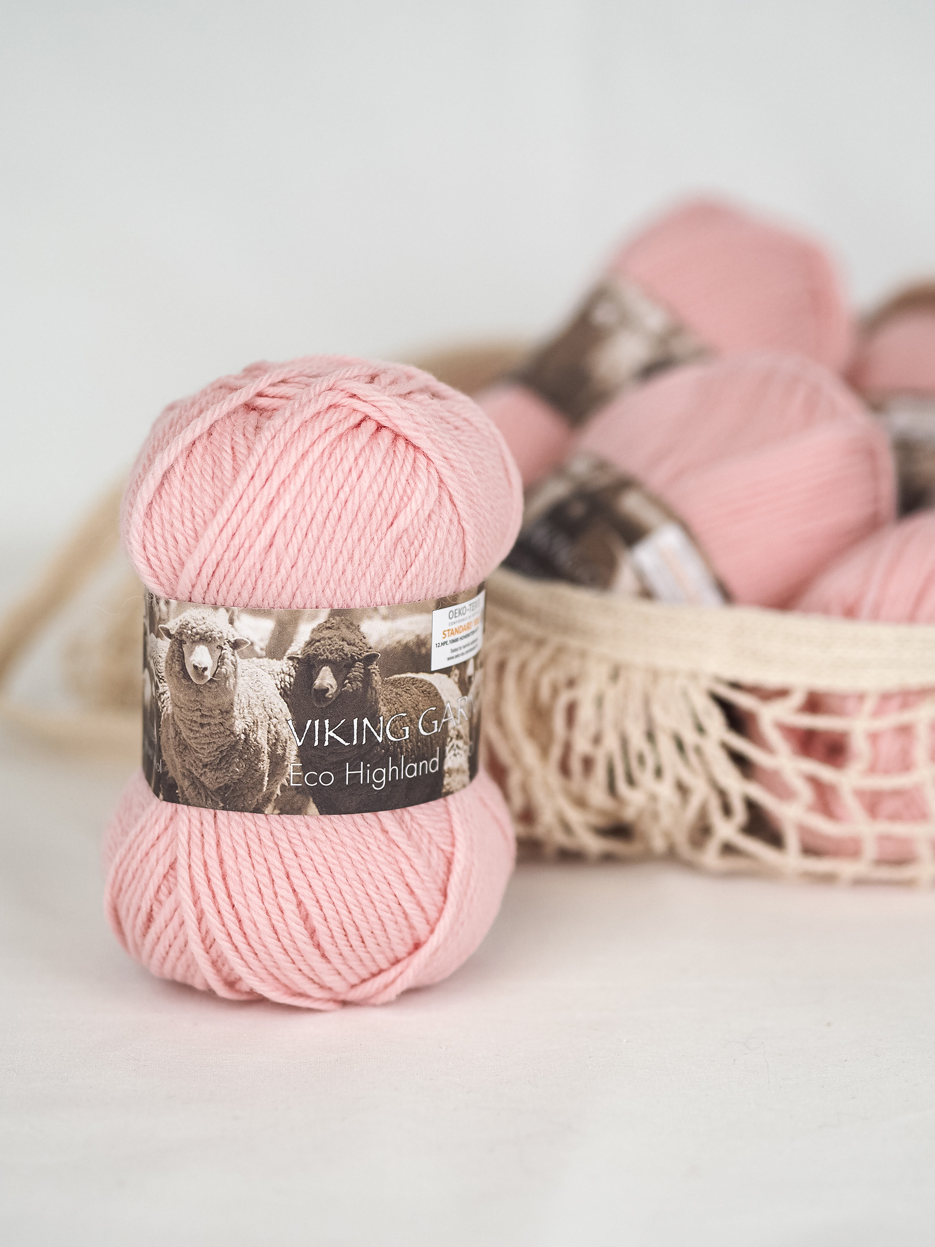 Eco Highland Wool posesalg 10 stk - Garnius