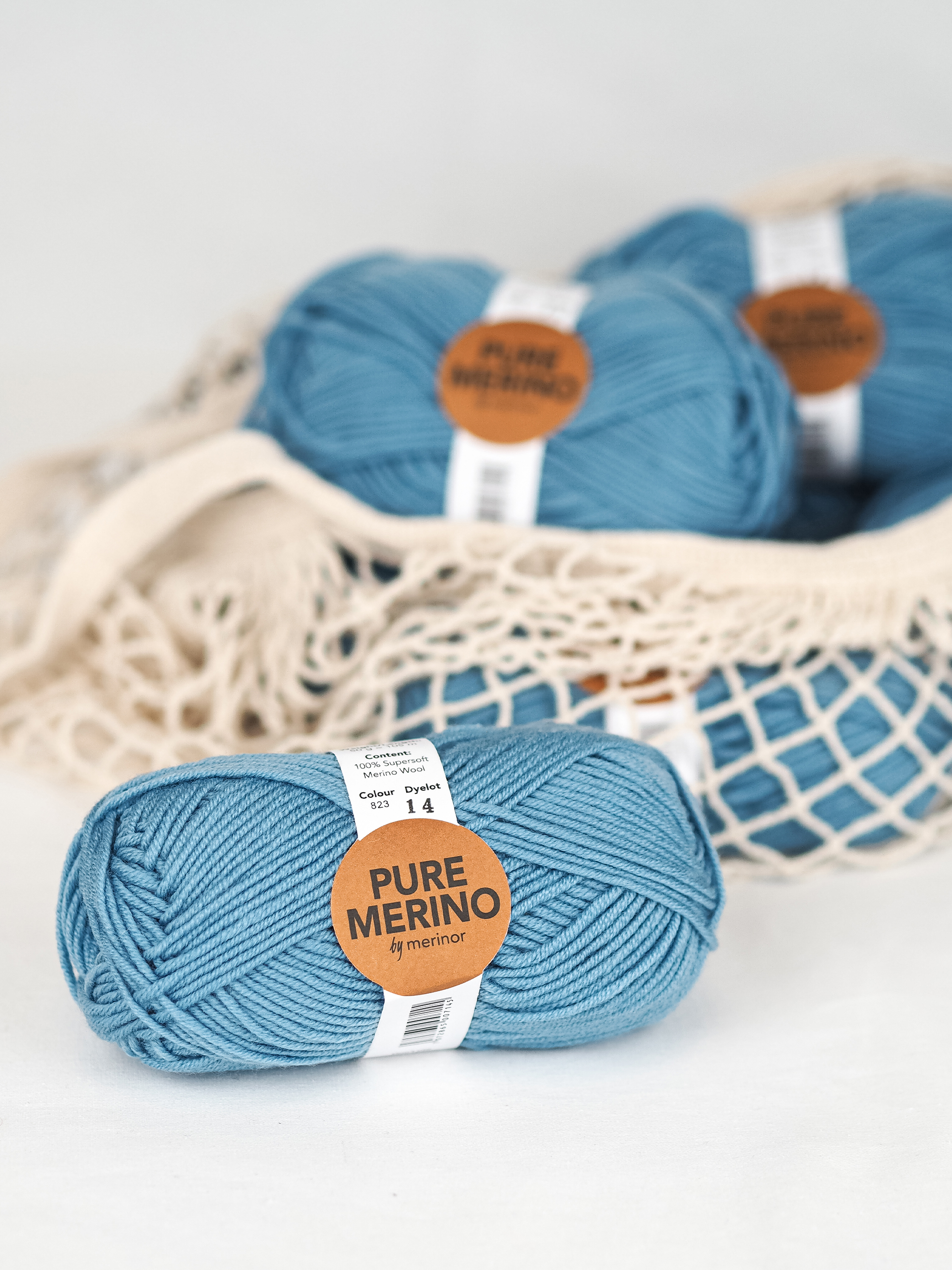 Pure Merino posesalg 10 stk - Garnius