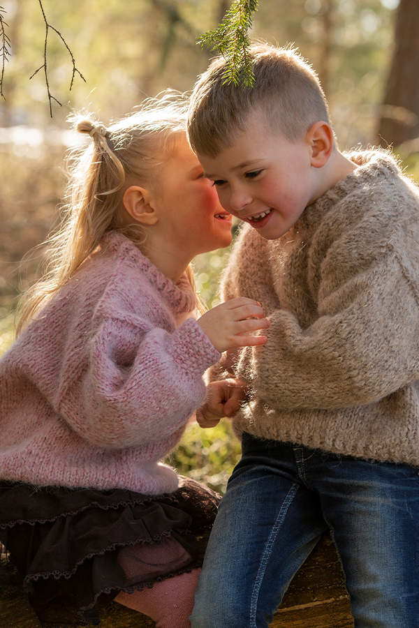 THE BASIC barnegenser rosa - Garnius