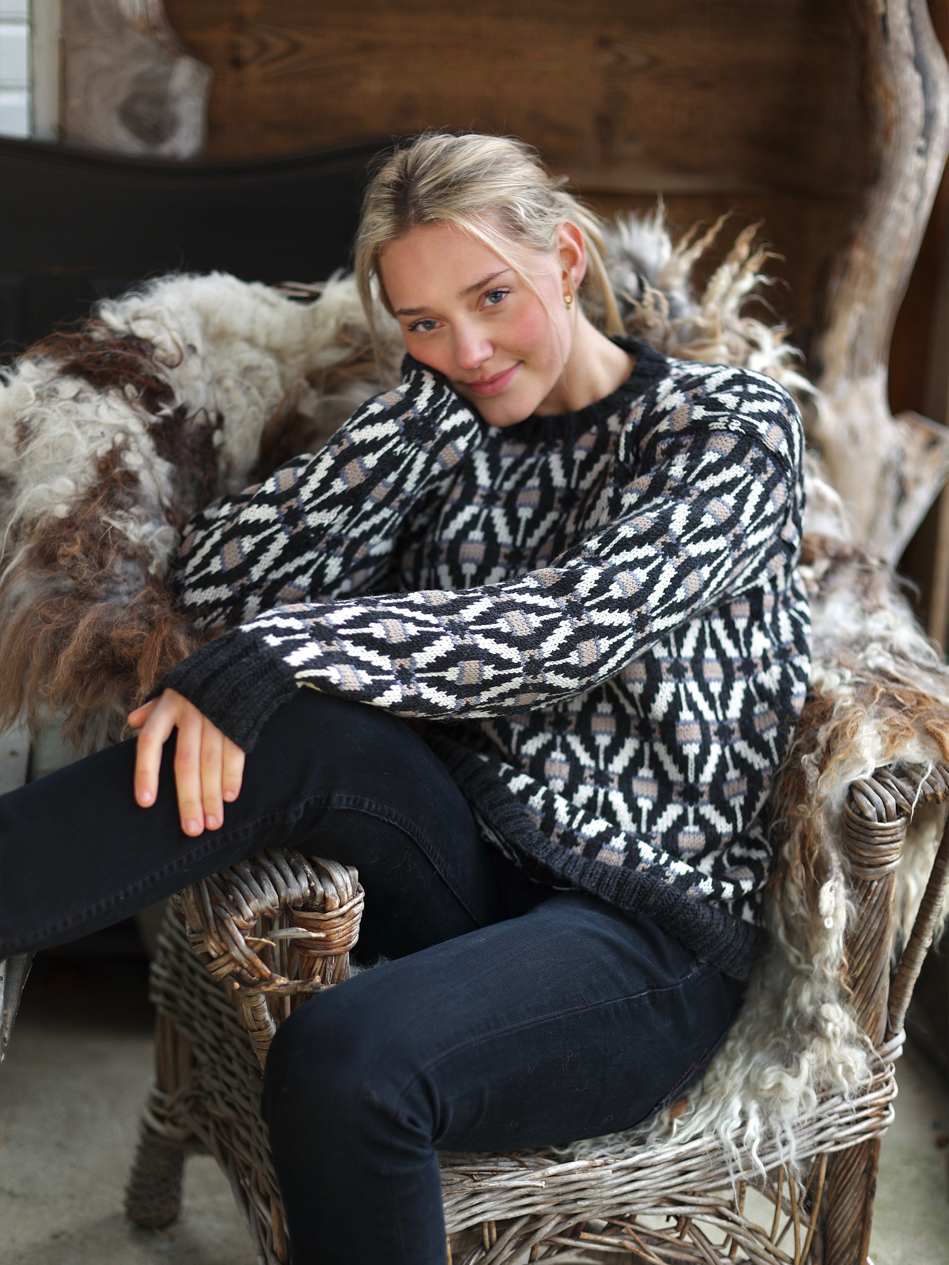 WANG genser sort - Garnius